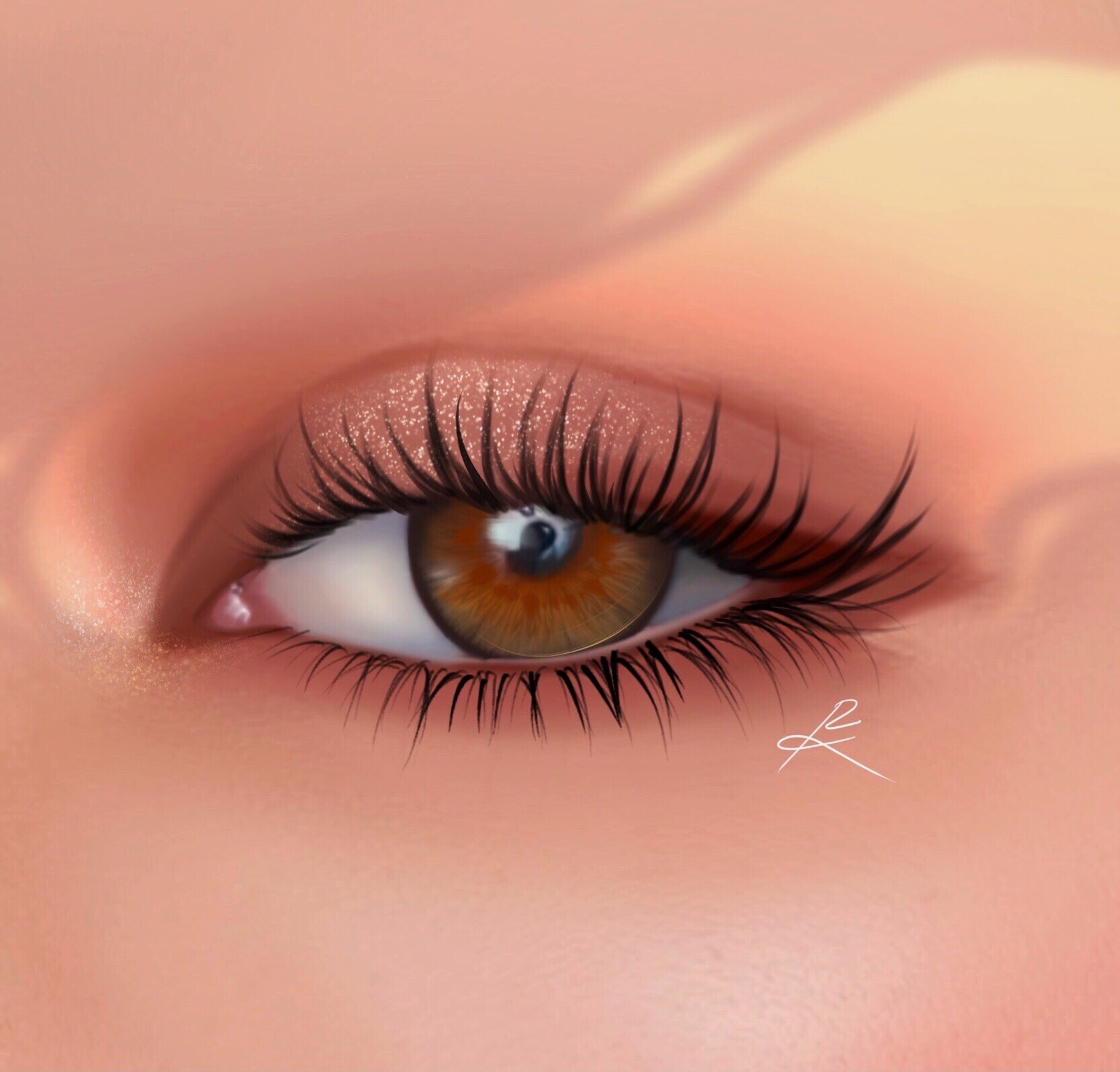 ArtStation - Fire eyes