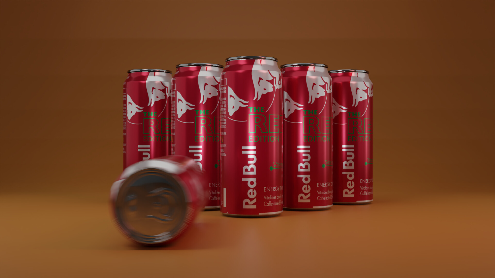 ArtStation - REDBULL RED EDITIONS | Blender Animation Cycle Render