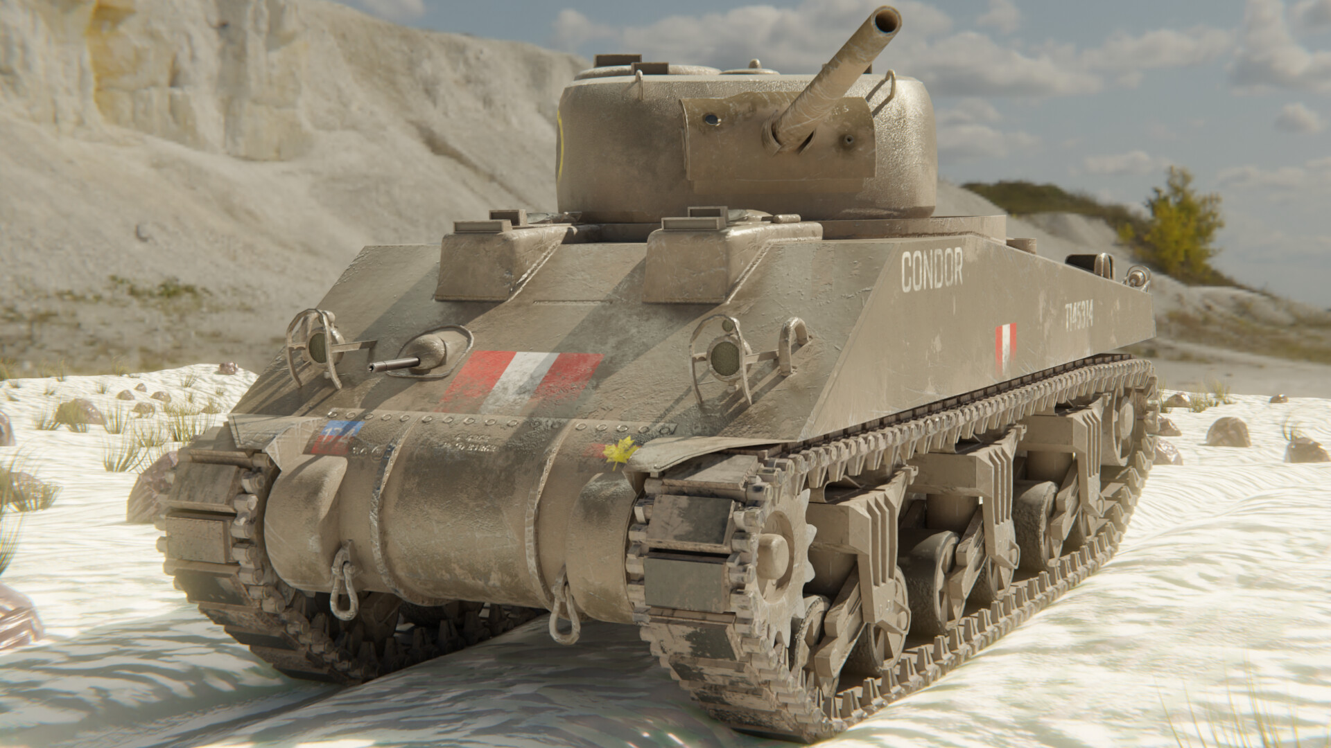 ArtStation - M4 Sherman 'Condor'