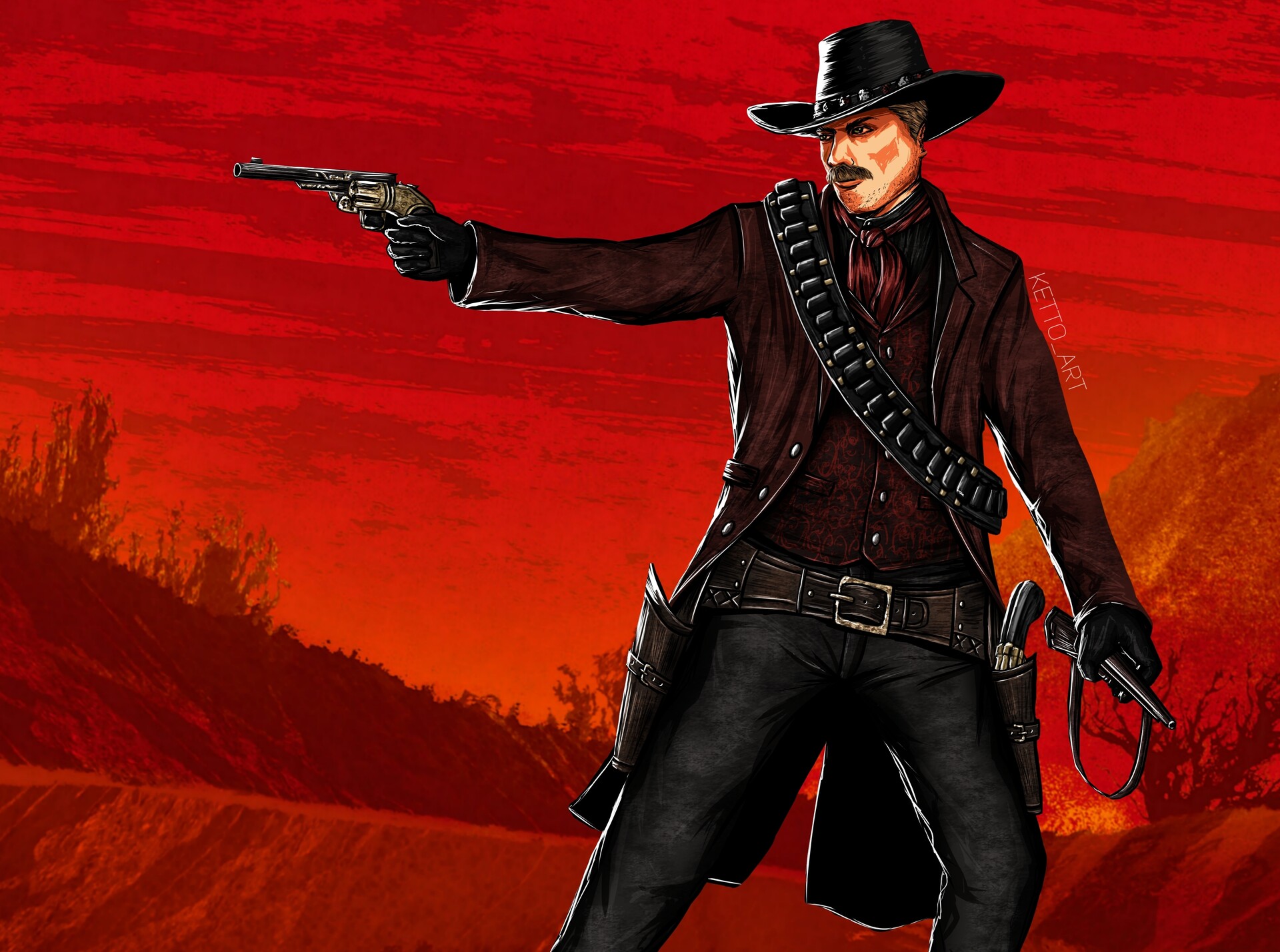 ArtStation - Red Dead Redemption Character Commission