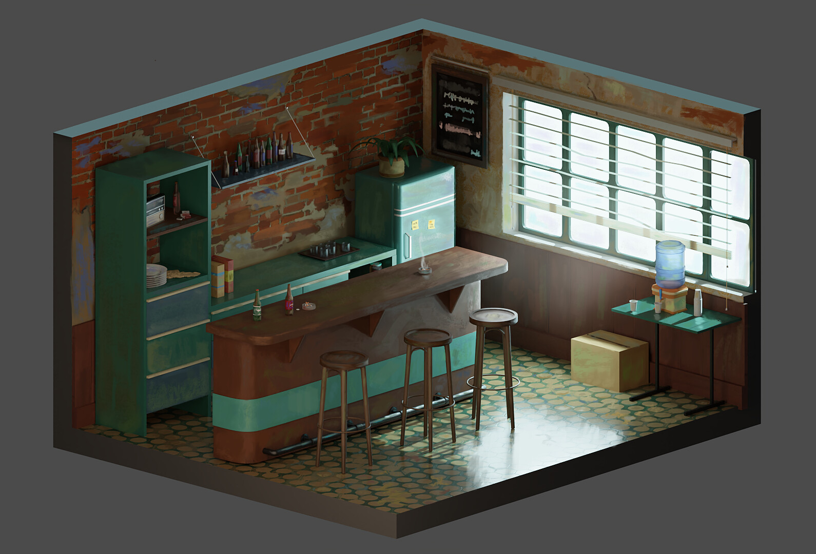 ArtStation - Interior art