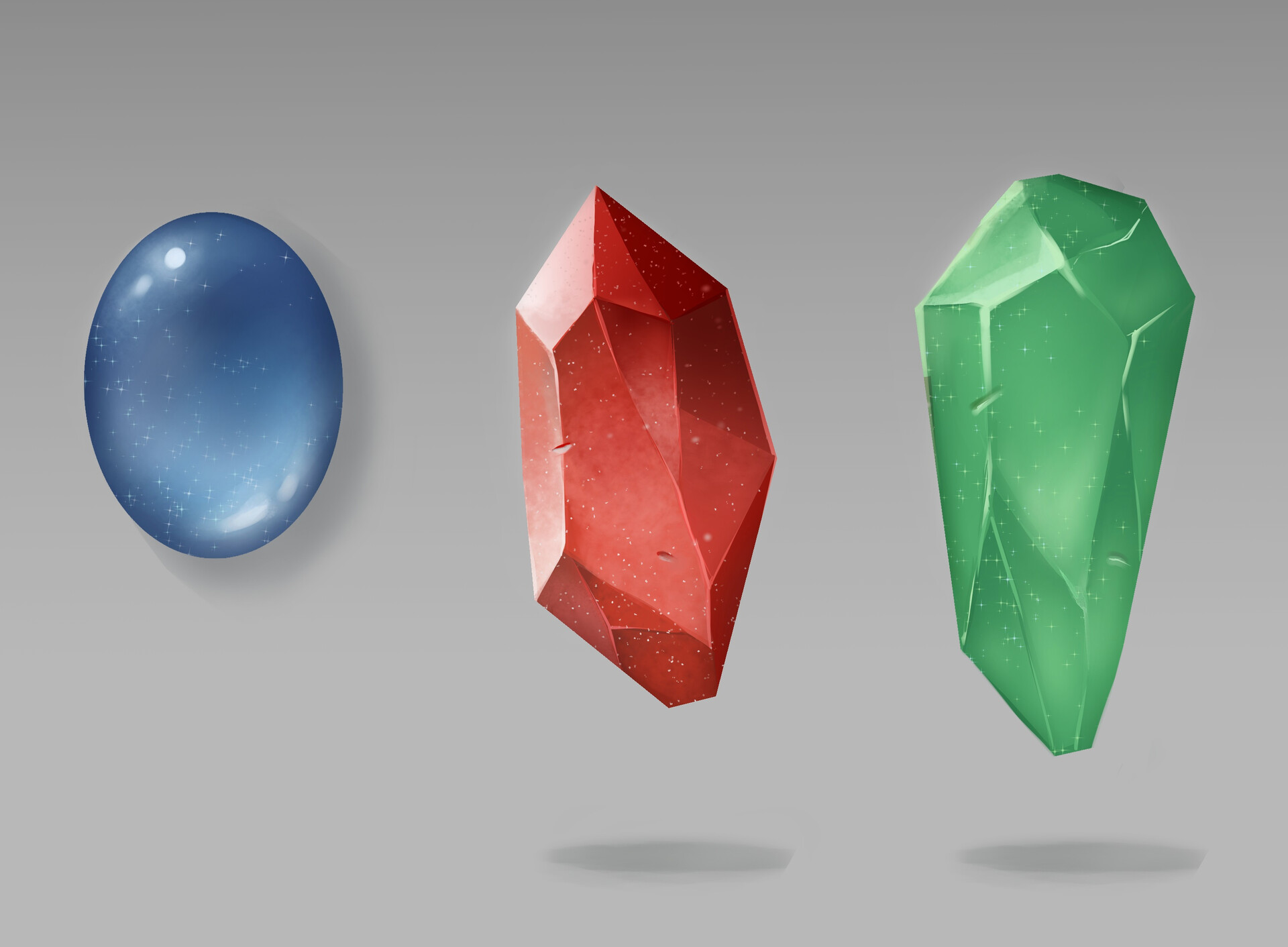 ArtStation - Magic Gemstones