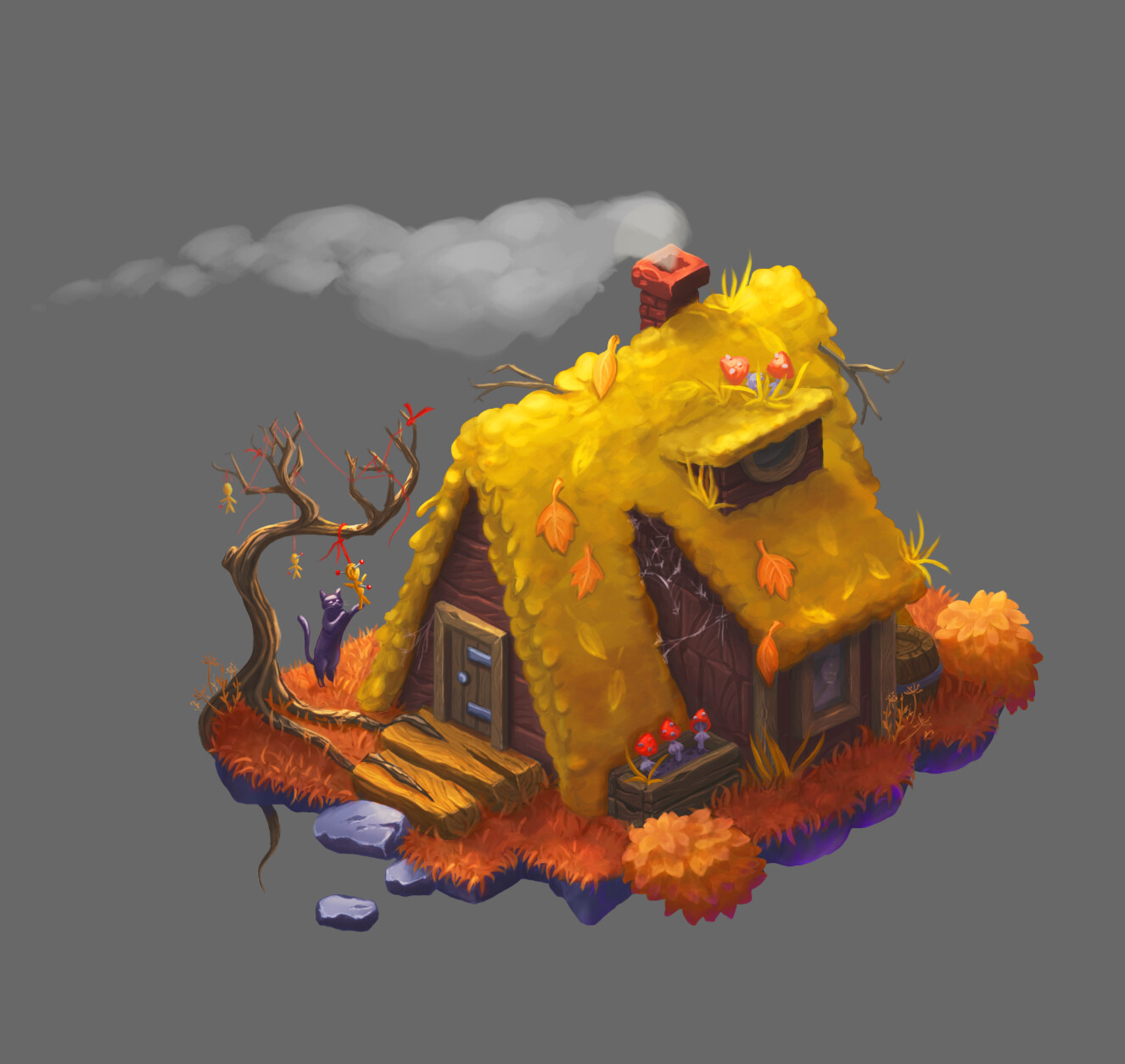 ArtStation - House in the forest