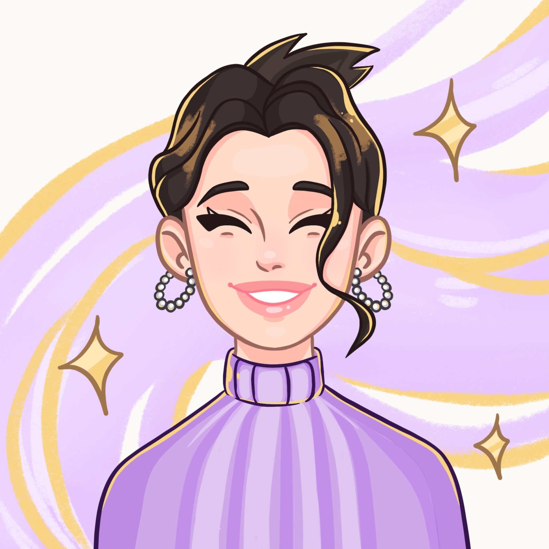 how to draw cartoon self portrait