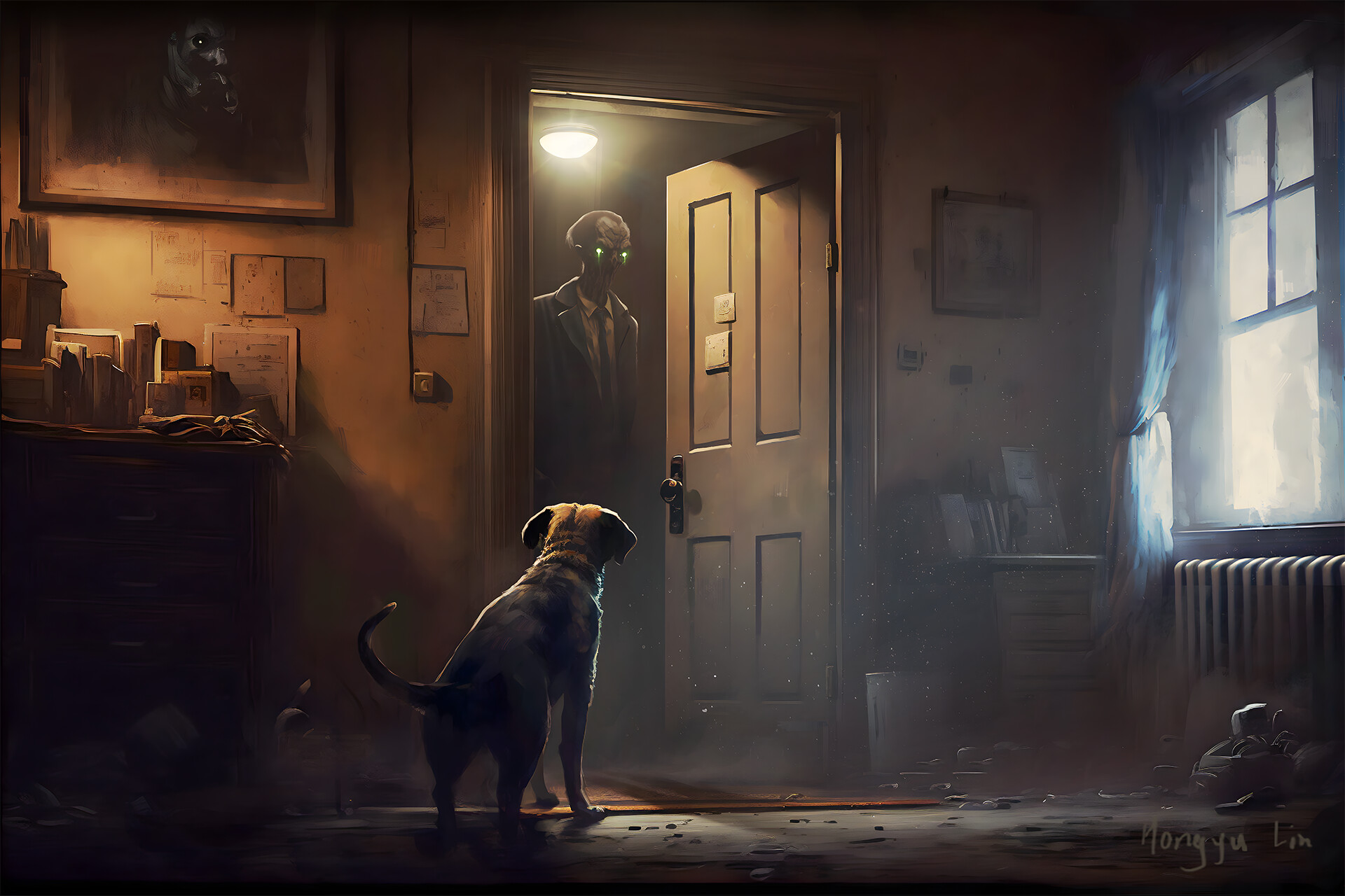 ArtStation - Knowledge shall be yours: Uninvited guest