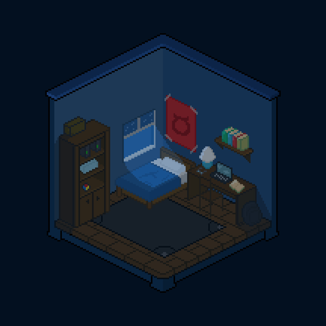 ArtStation - Isometric room