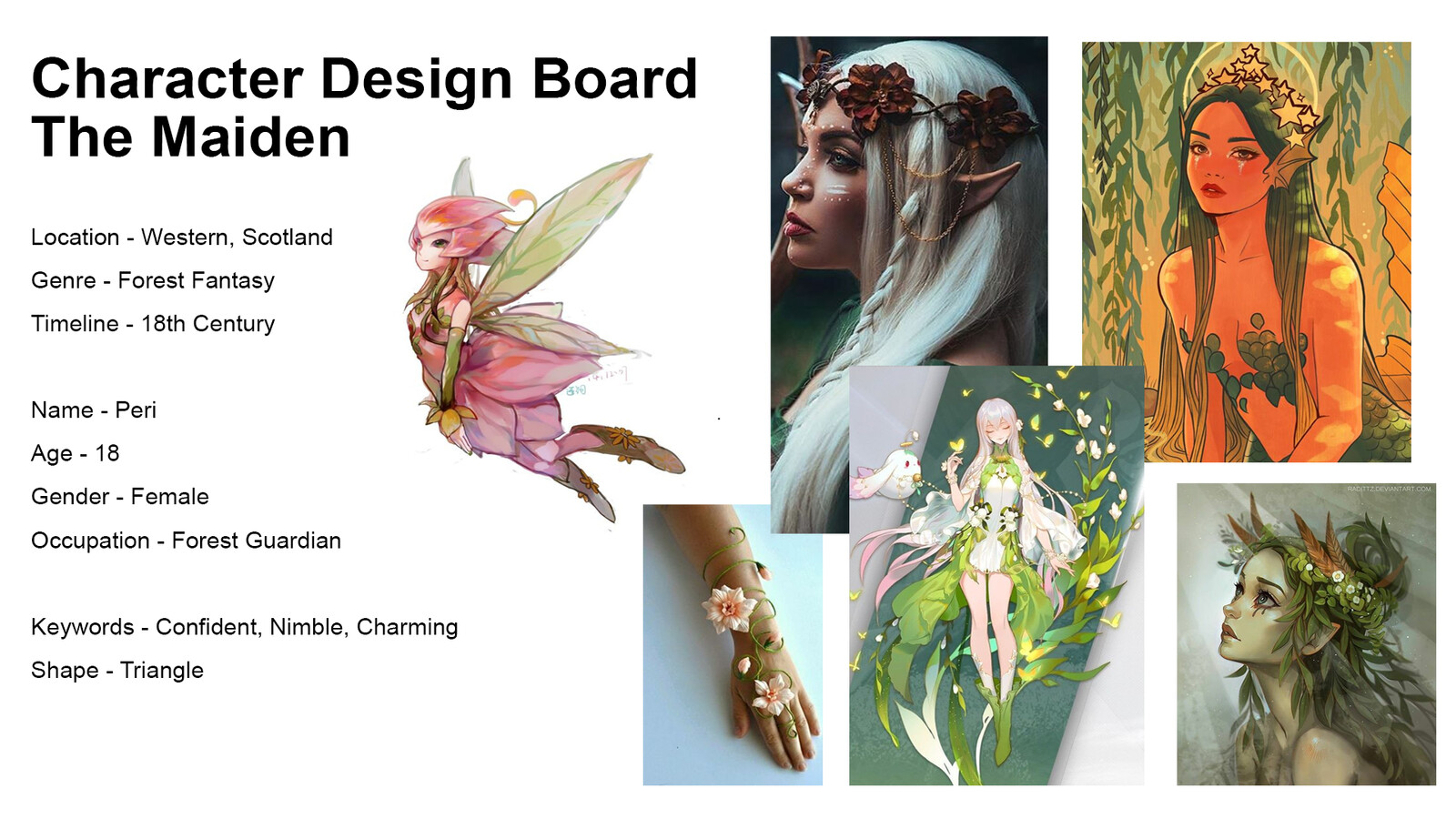 Lim Xin Ci - Character Design Process (Peri)