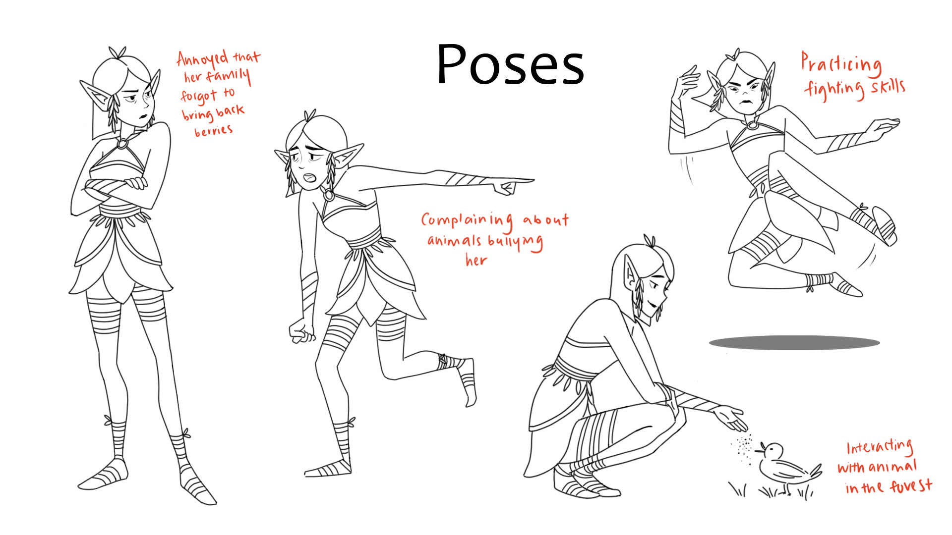 Lim Xin Ci - Character Design Process (Peri)