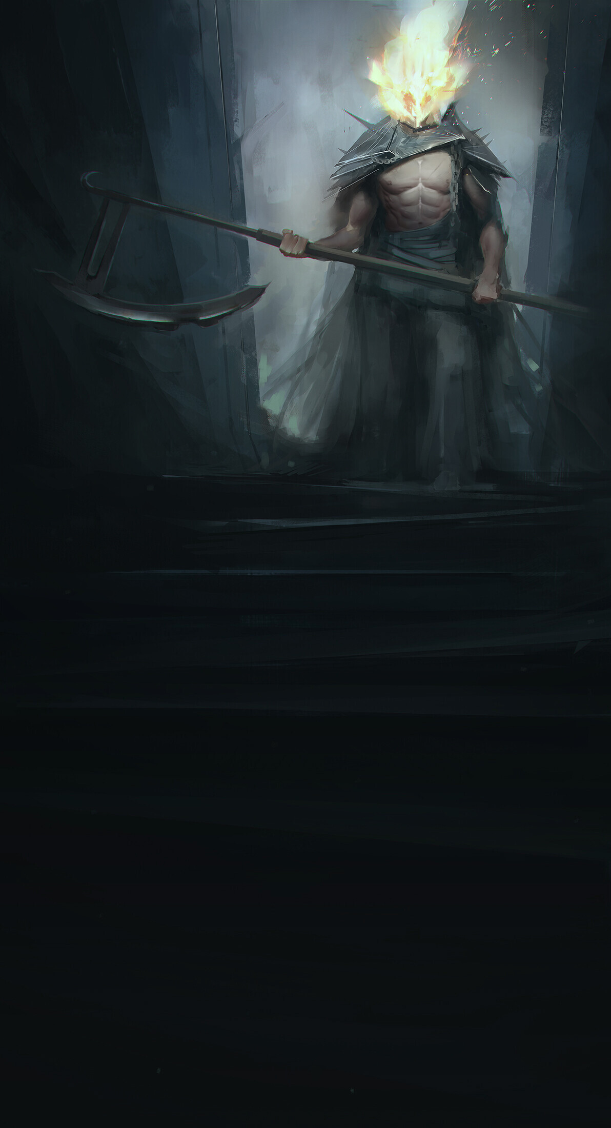 ArtStation - fire head