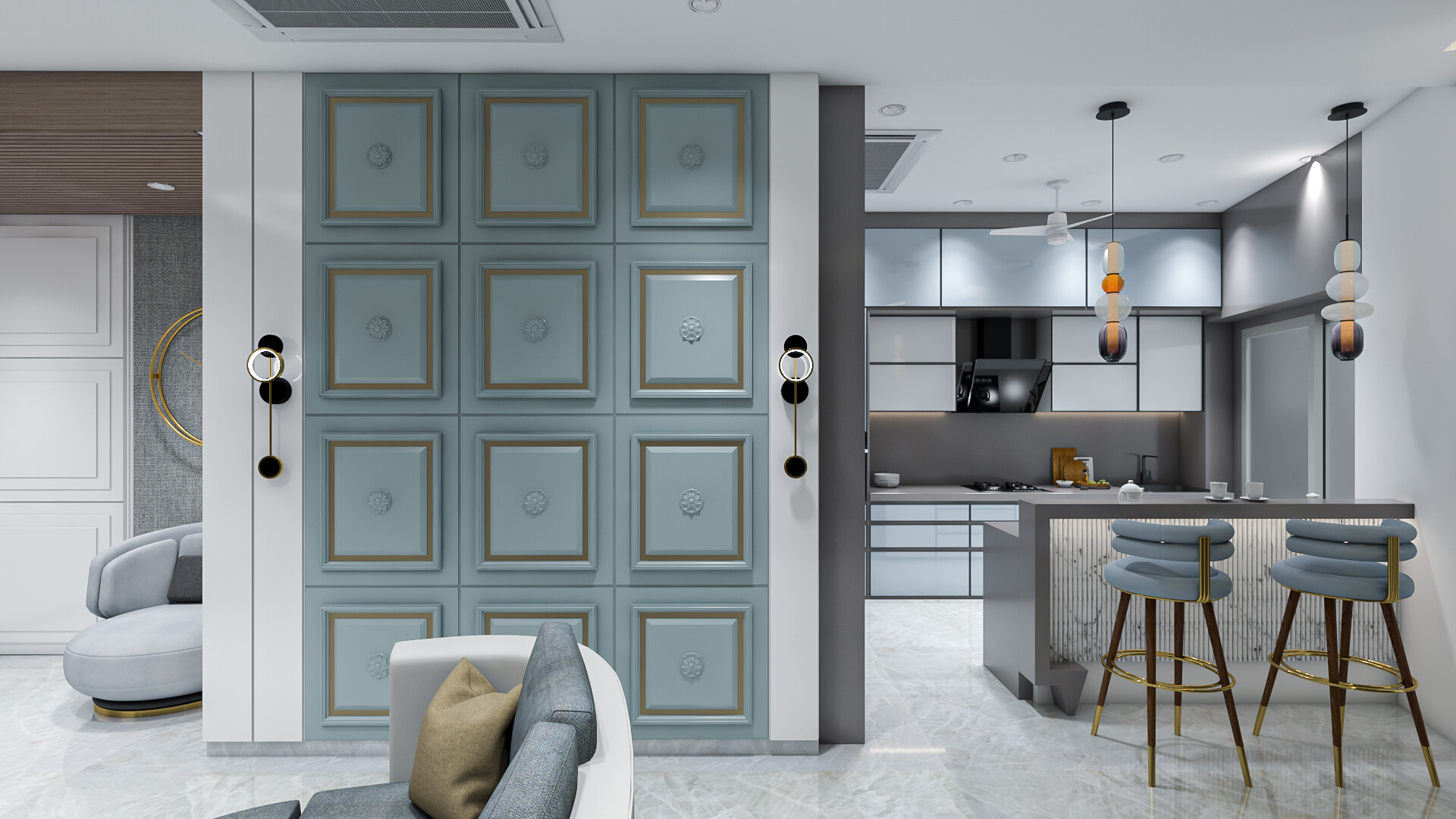 Hitesh Panchal - Living Area