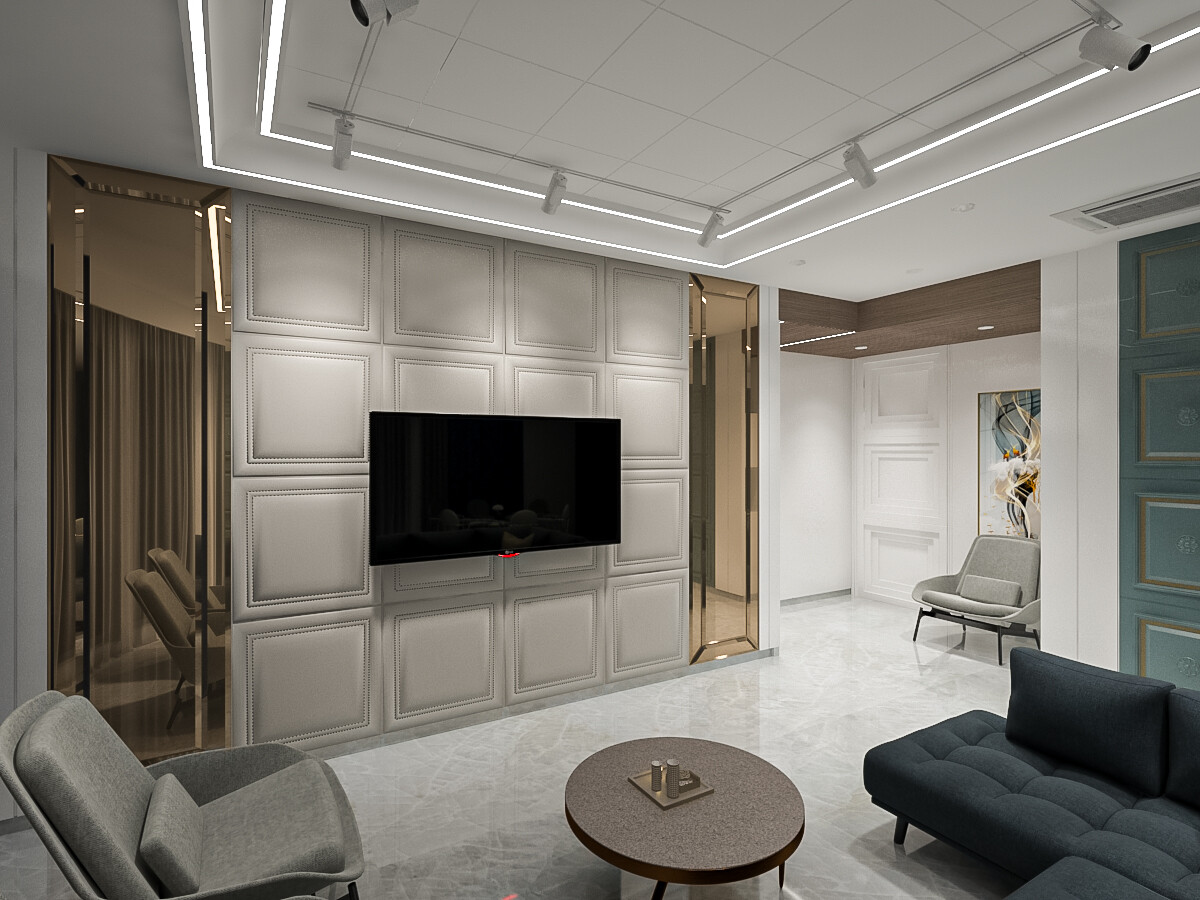 Hitesh Panchal - Living Area