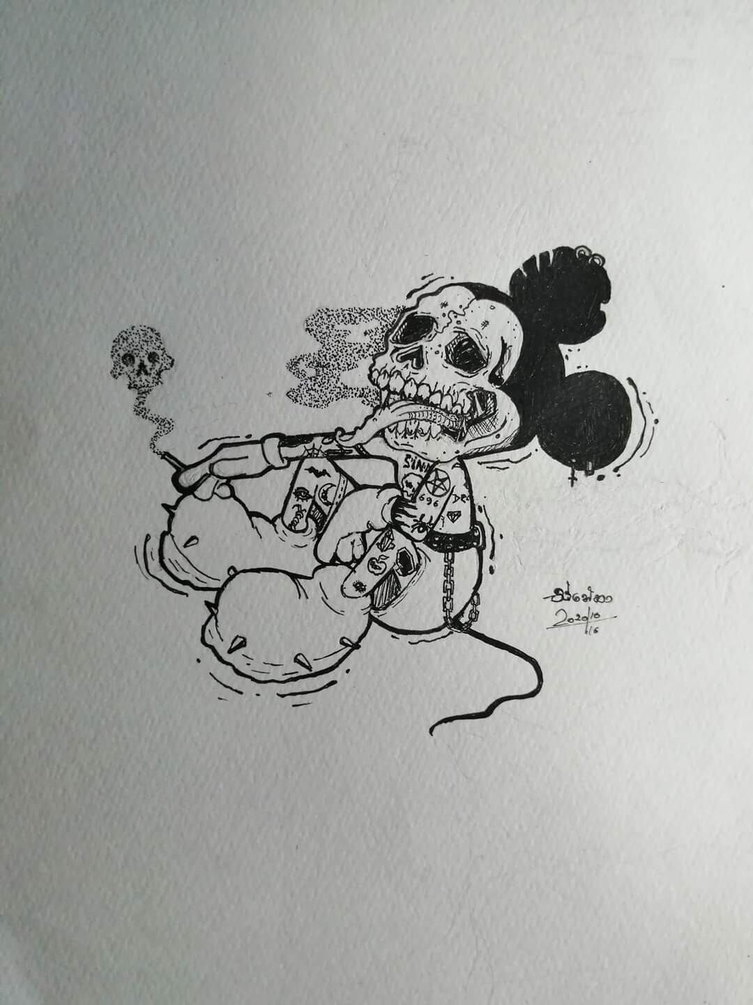 ArtStation - dark miky mouse