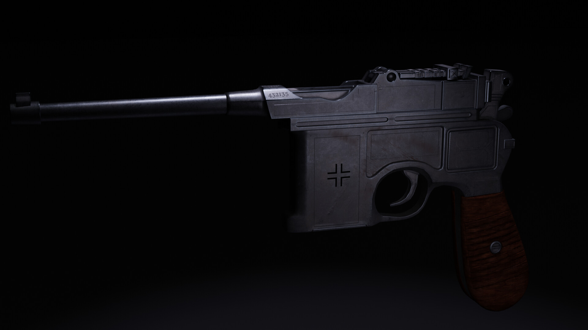 ArtStation - mauser C96 german pistol
