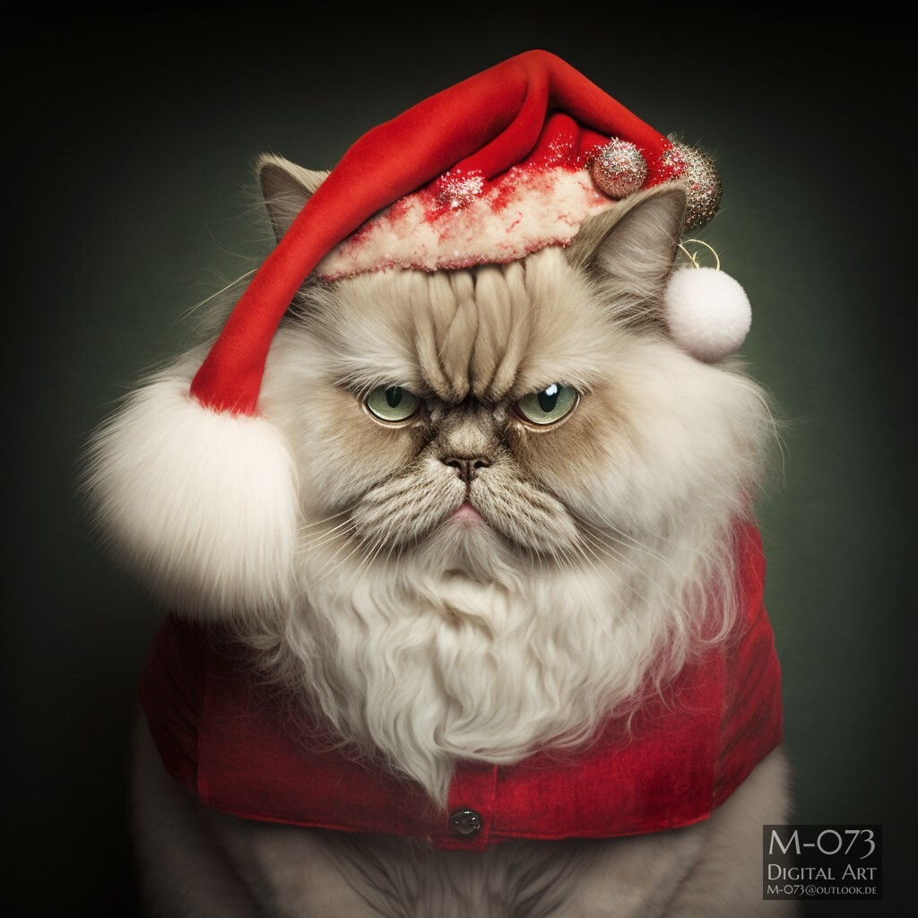 ArtStation - christmas cats 2 - dez22