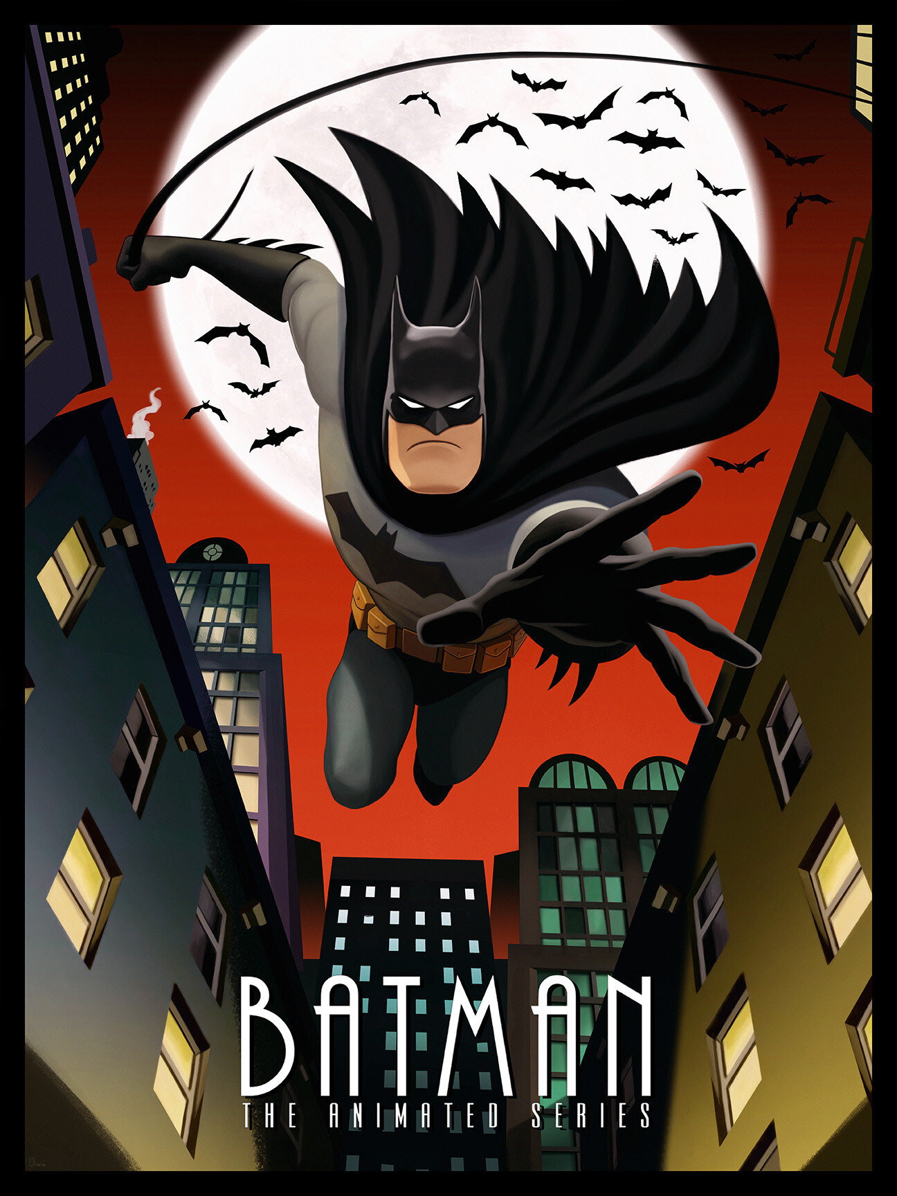 Batman animated, Pablo Olivera : r/ImaginaryDC