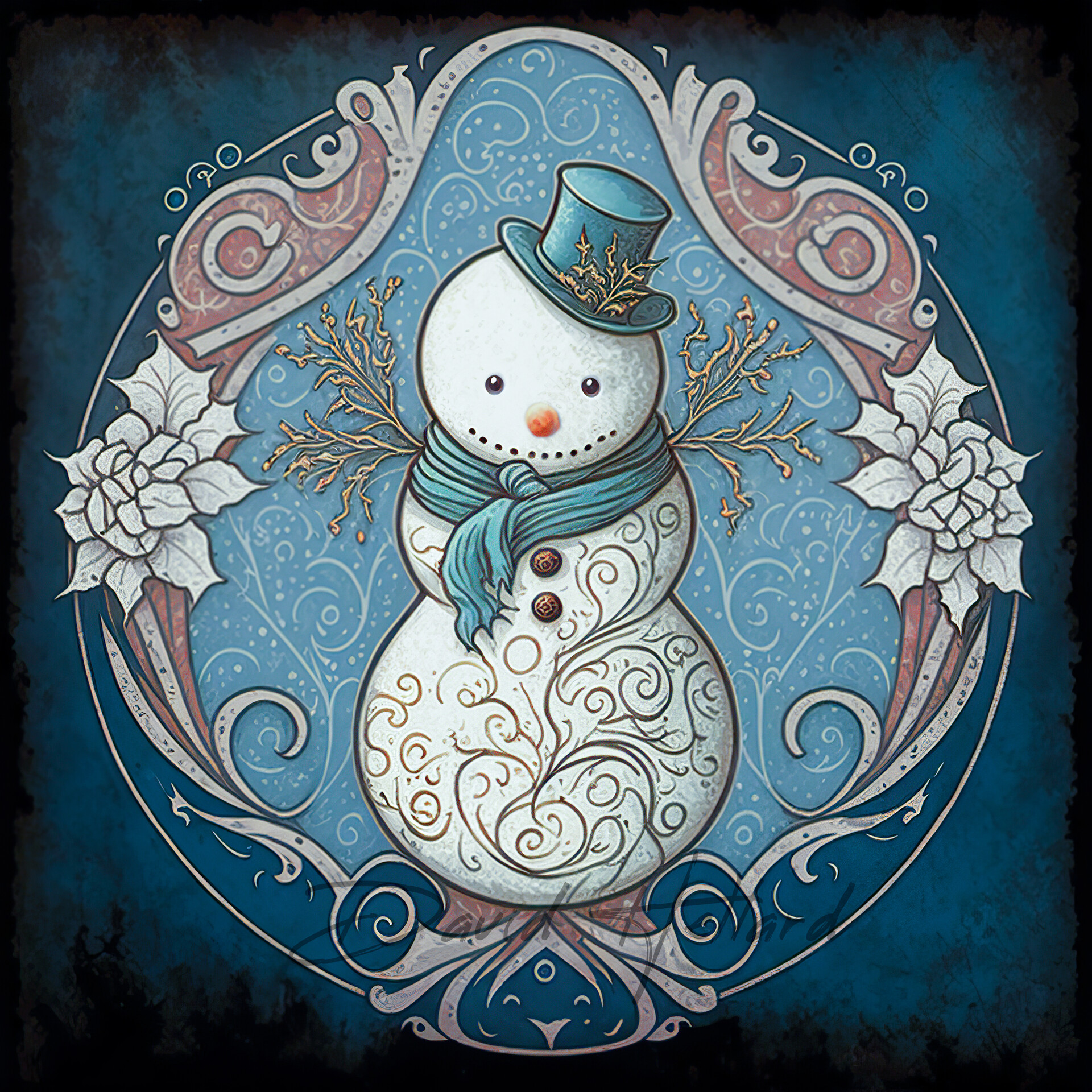 ArtStation - Snowman