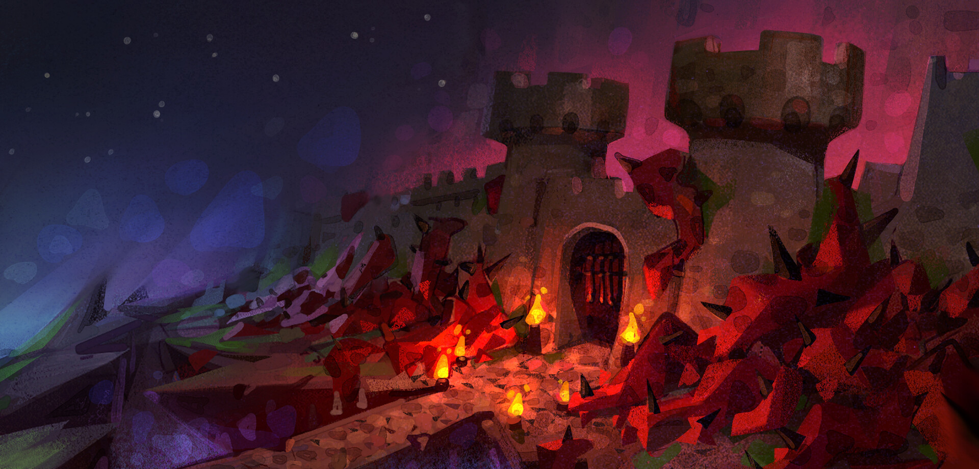 ArtStation - Dungeon Princess - Castle