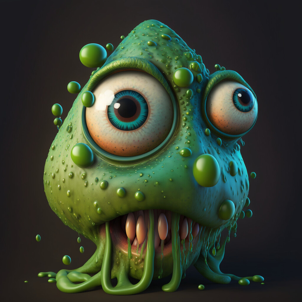 ArtStation - Snot Monster