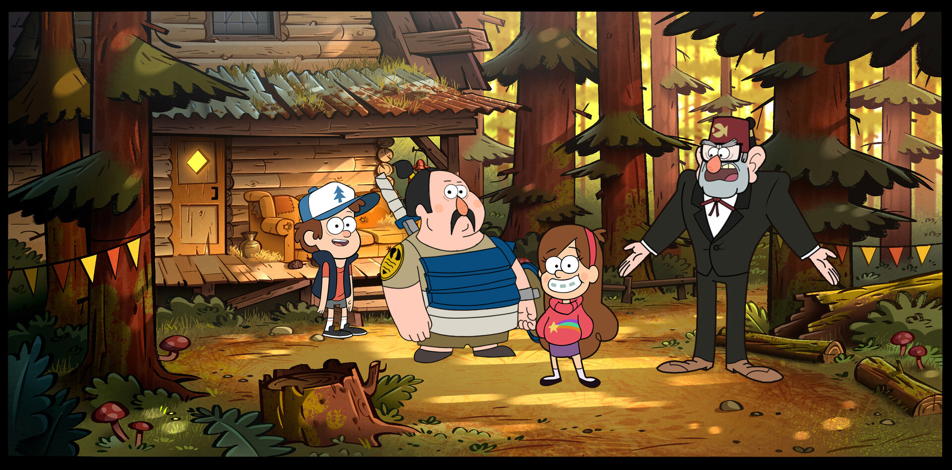 Gravity Falls Concept Art