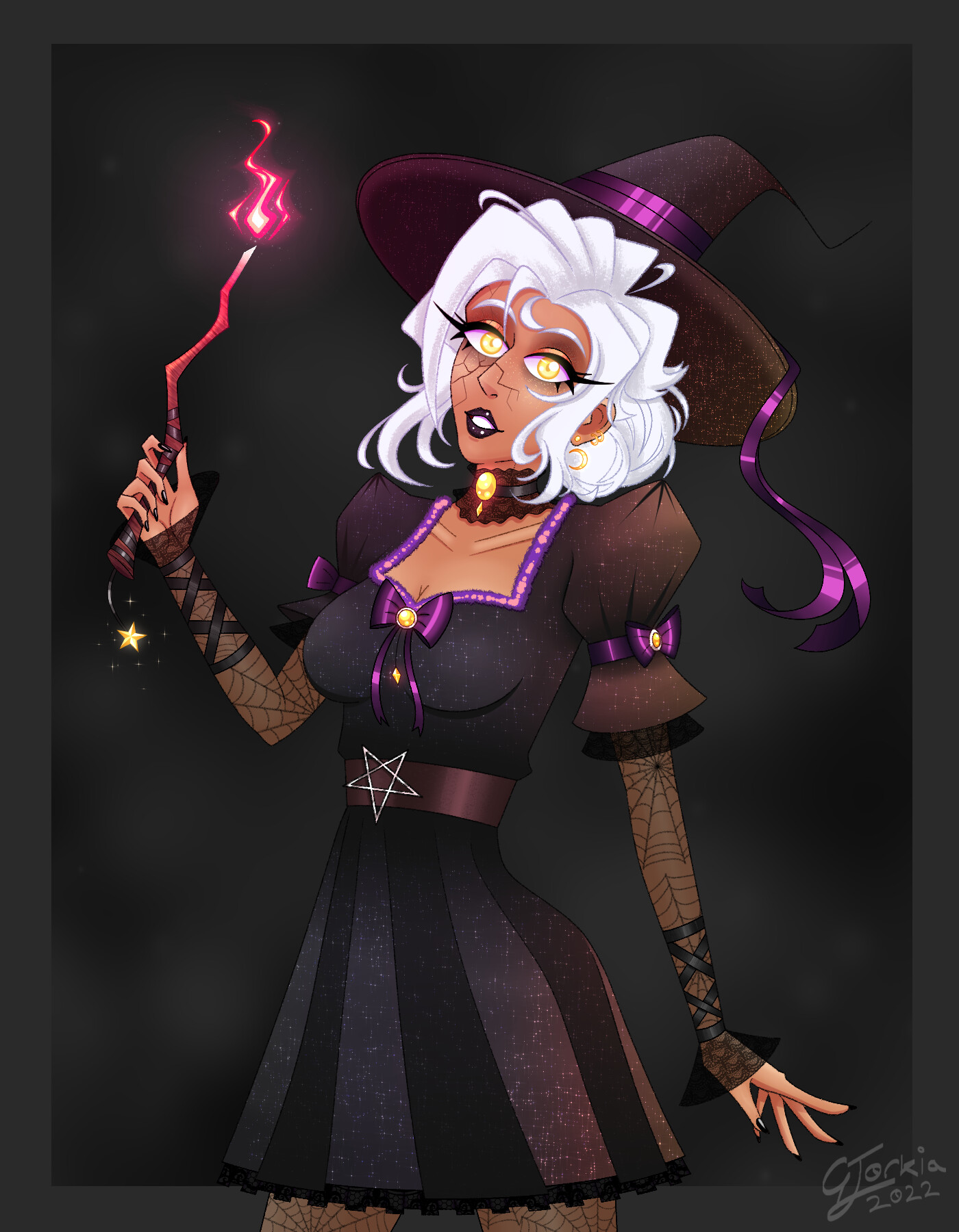 ArtStation - DnD - Witch Cynthia