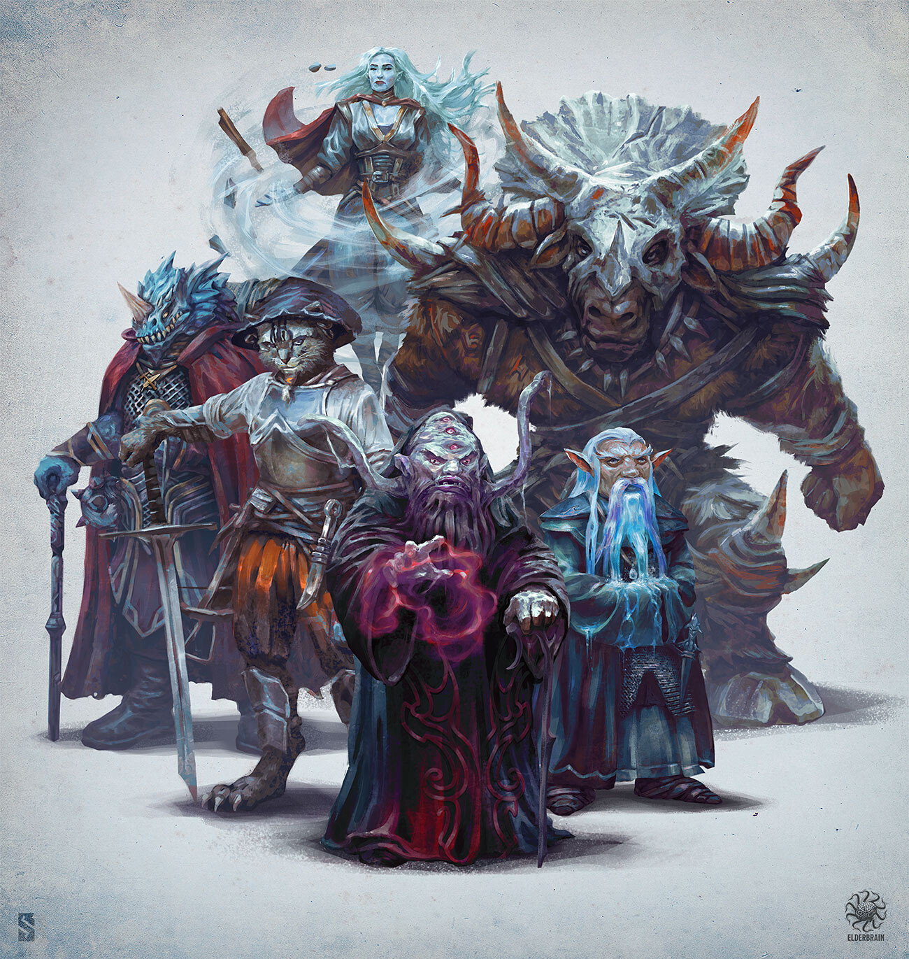 ArtStation - Subclass illustrations