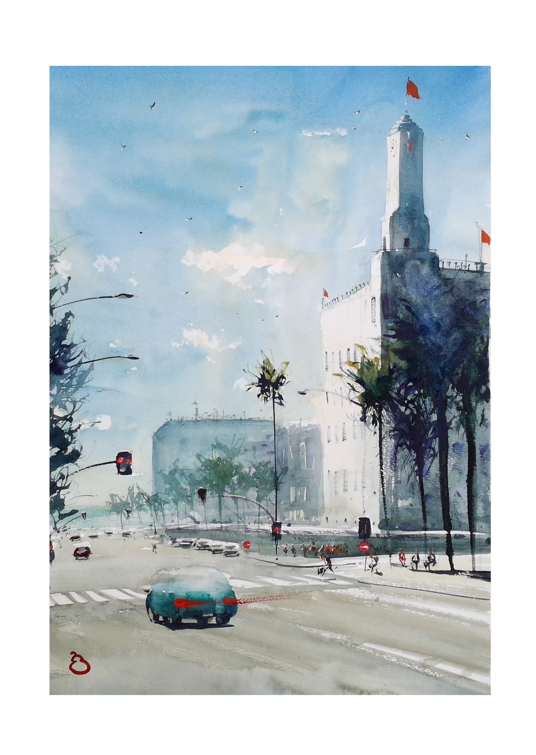 ArtStation - Royal Morning Blue