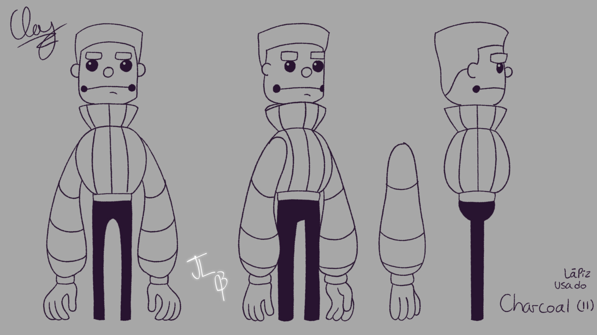 ArtStation - Character design - Clay