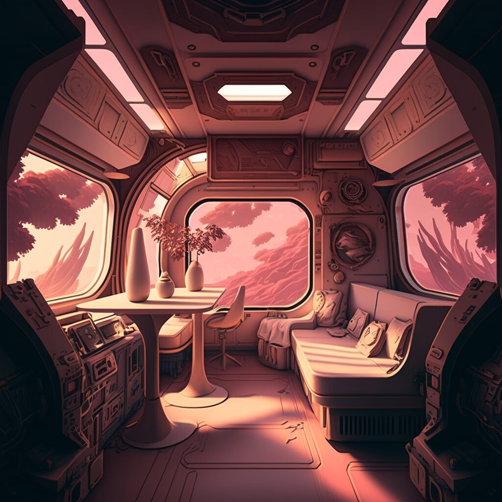 Spaceship Interior Design
