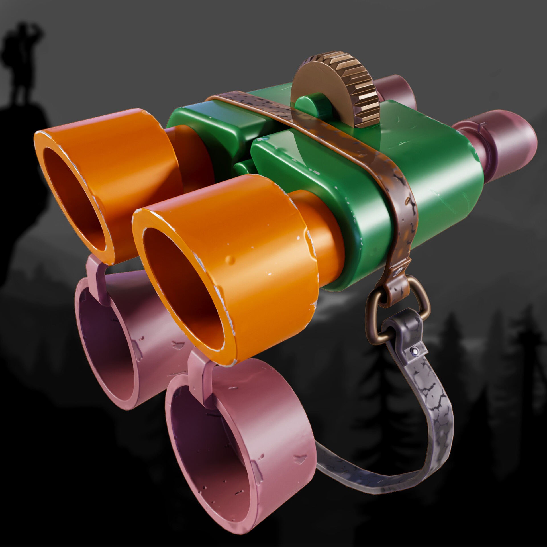 ArtStation - Binoculars 3d