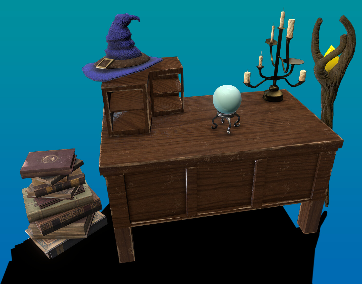 David S. Guffey - A Wizard's Study