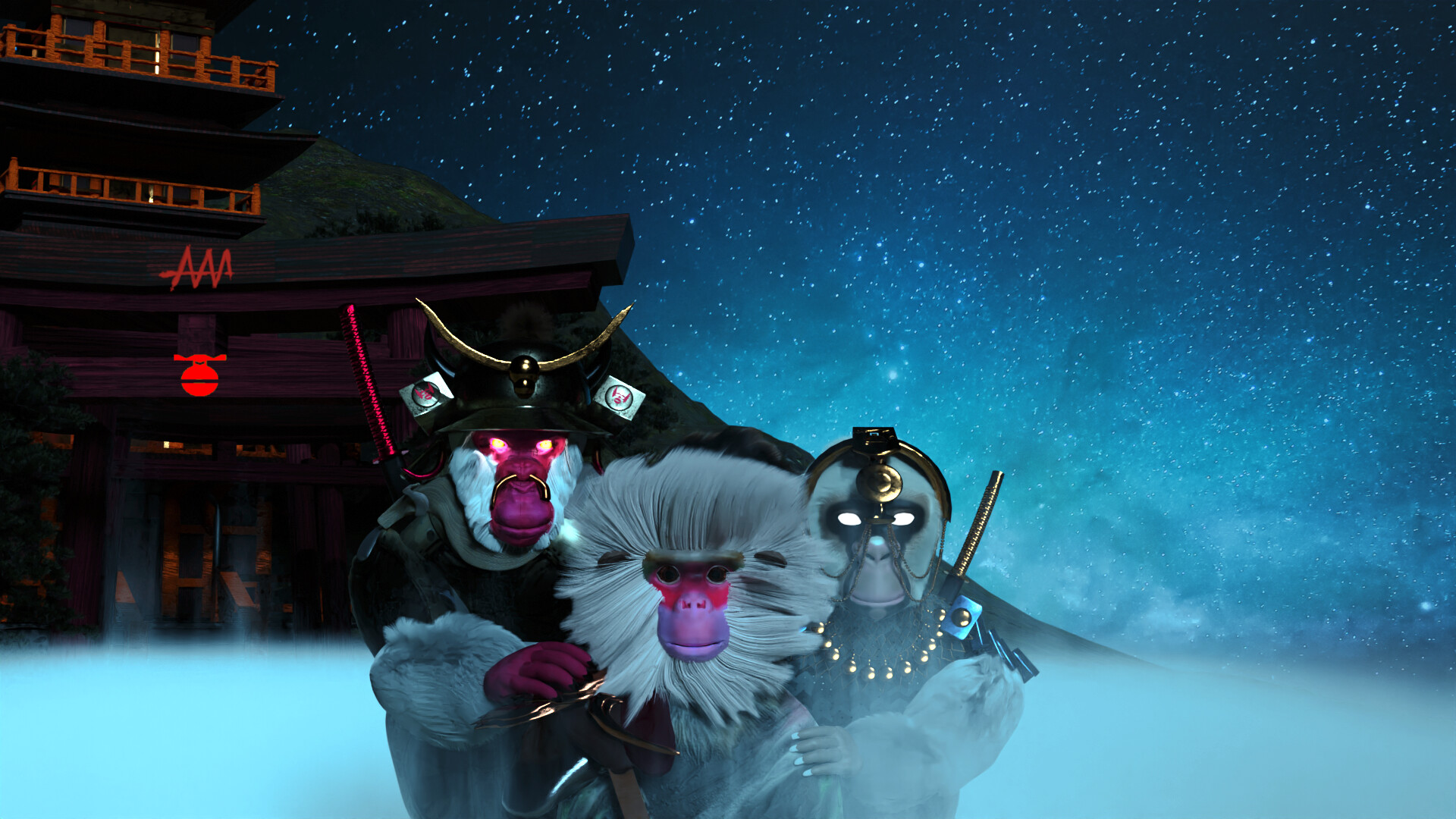 ArtStation - Angry Ape Army Family