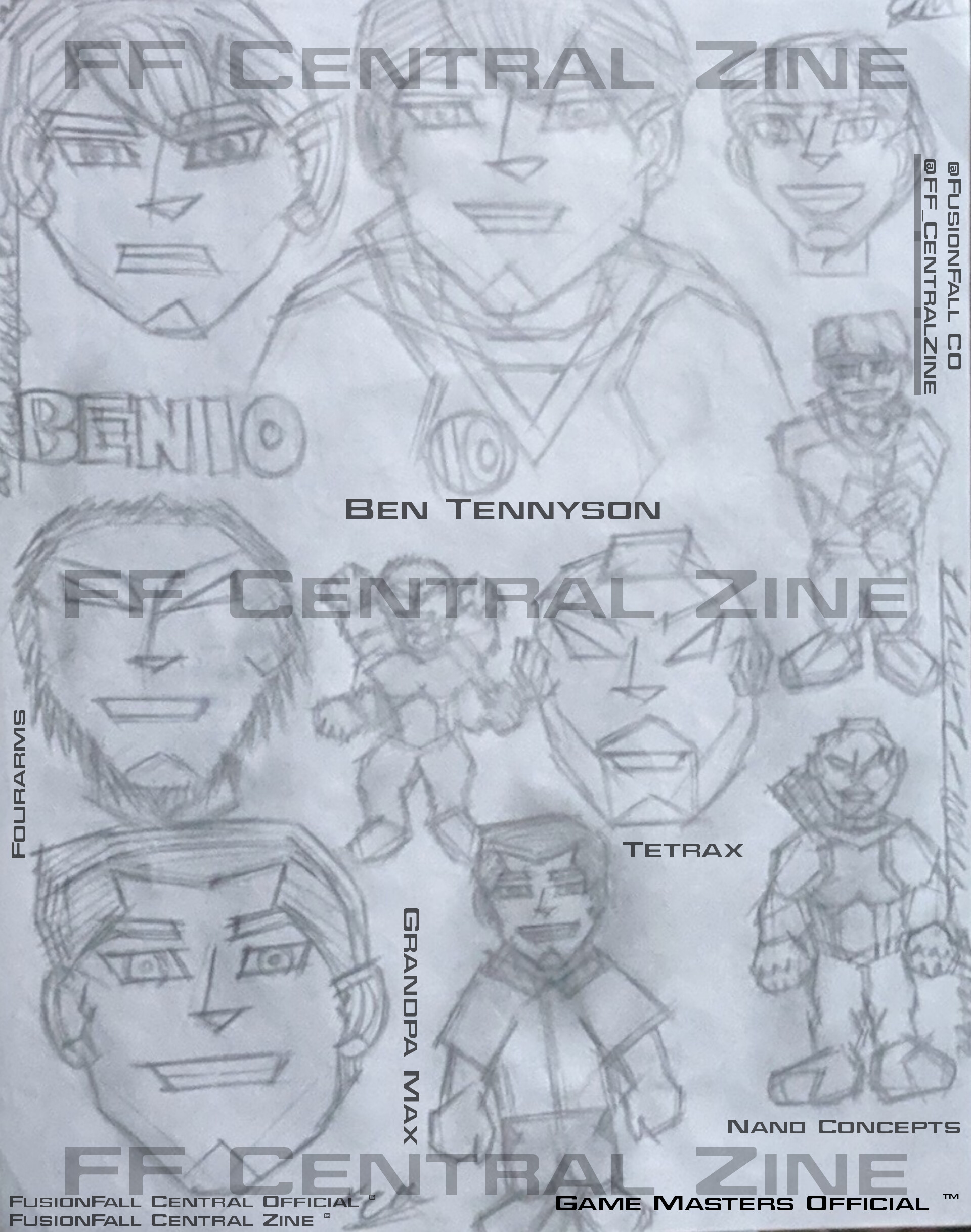 FusionFall Central Zine - FF CENTRAL ZINE | FusionFall Graphics Reveal ...