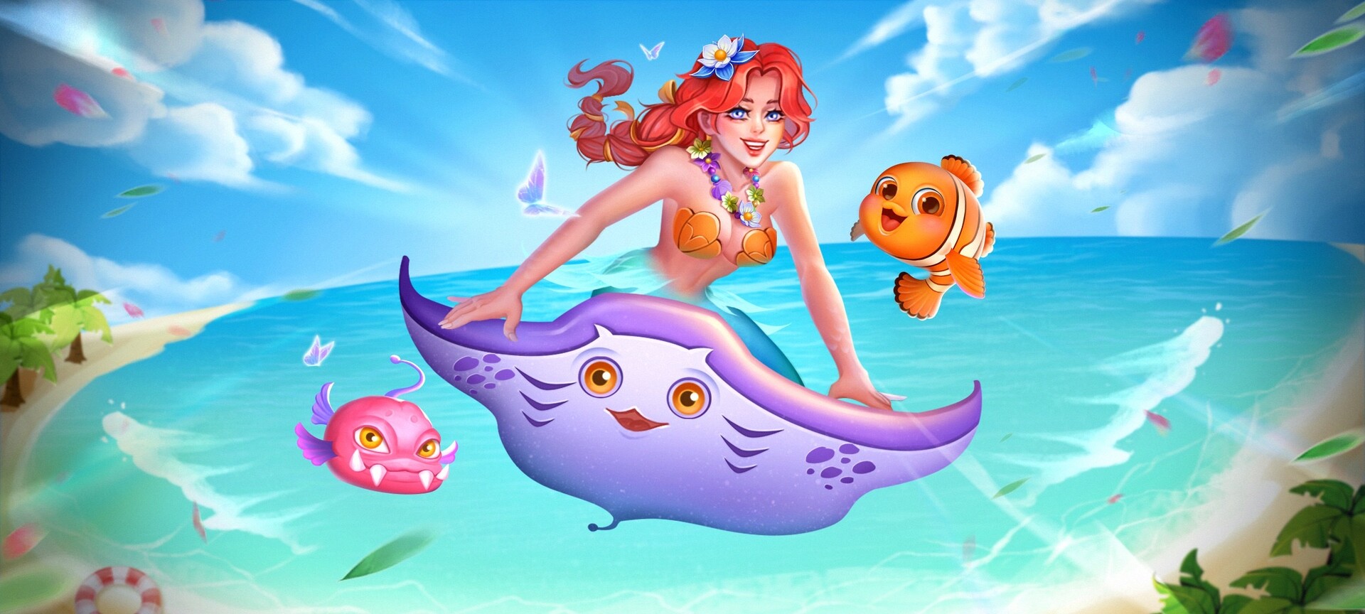 ArtStation - FLYING MERMAID