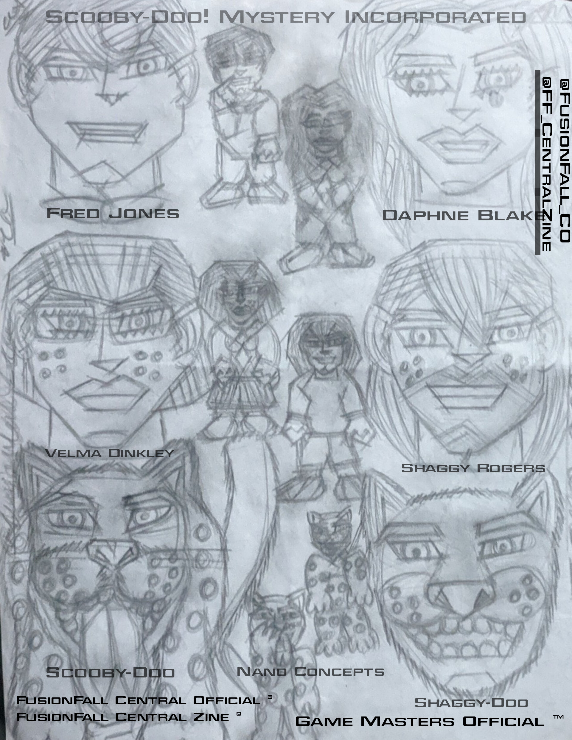 ArtStation - FF CENTRAL ZINE || FusionFall Graphics Reveal?! 'Scooby ...