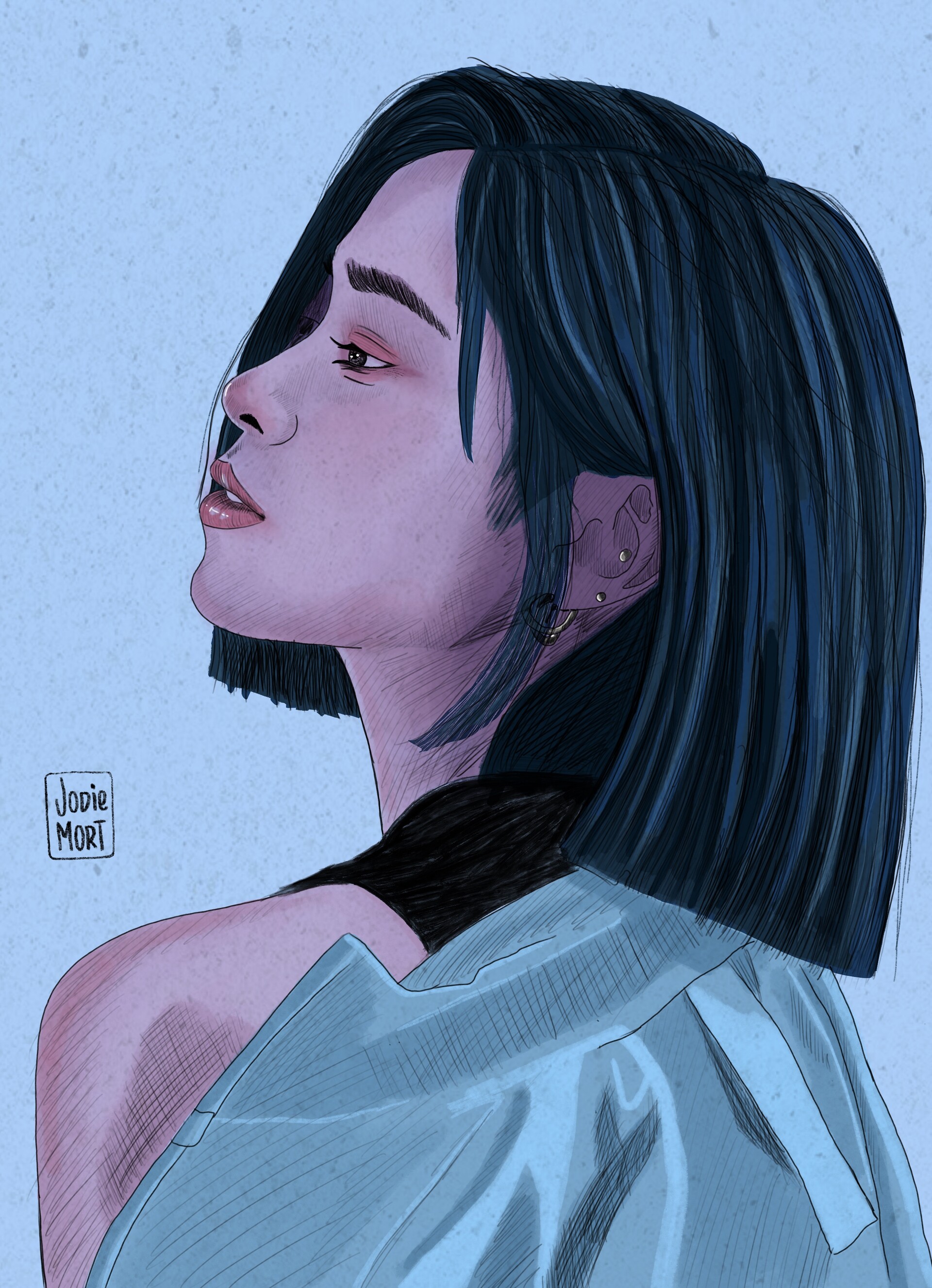 Artstation Ryujin Portrait