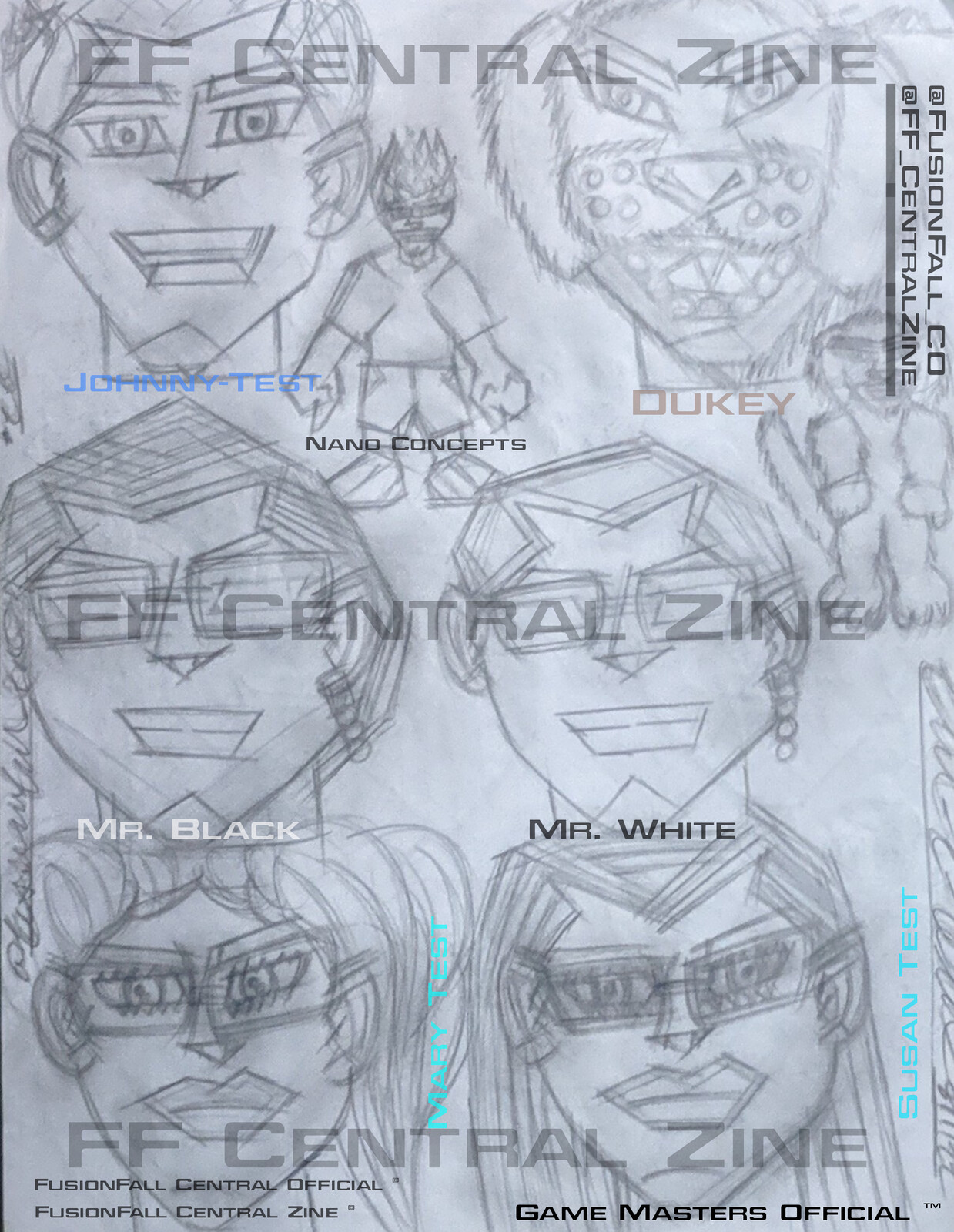 FusionFall Central Zine - FF CENTRAL ZINE || FusionFall Graphics Reveal ...
