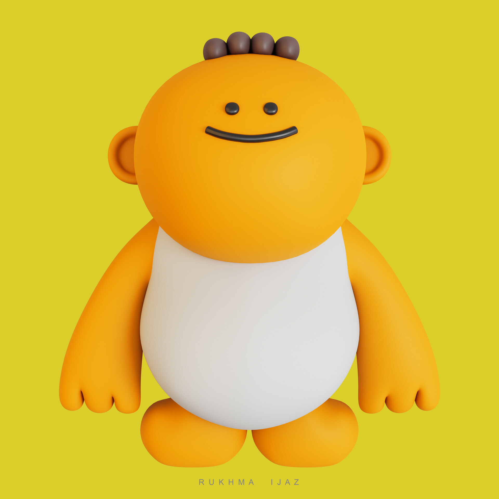 ArtStation - Cute Yellow Boy