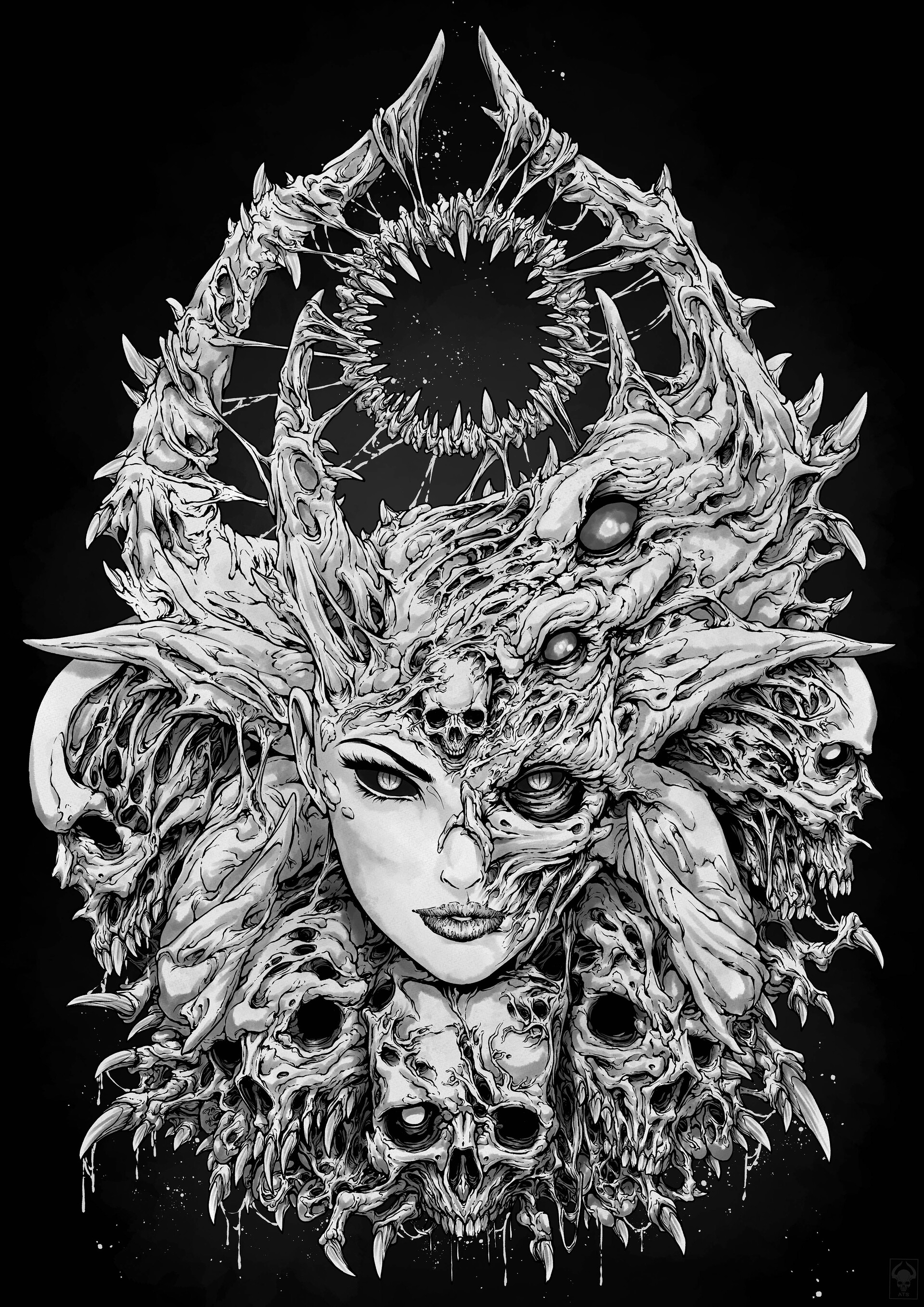 ArtStation - Corrupted Halo