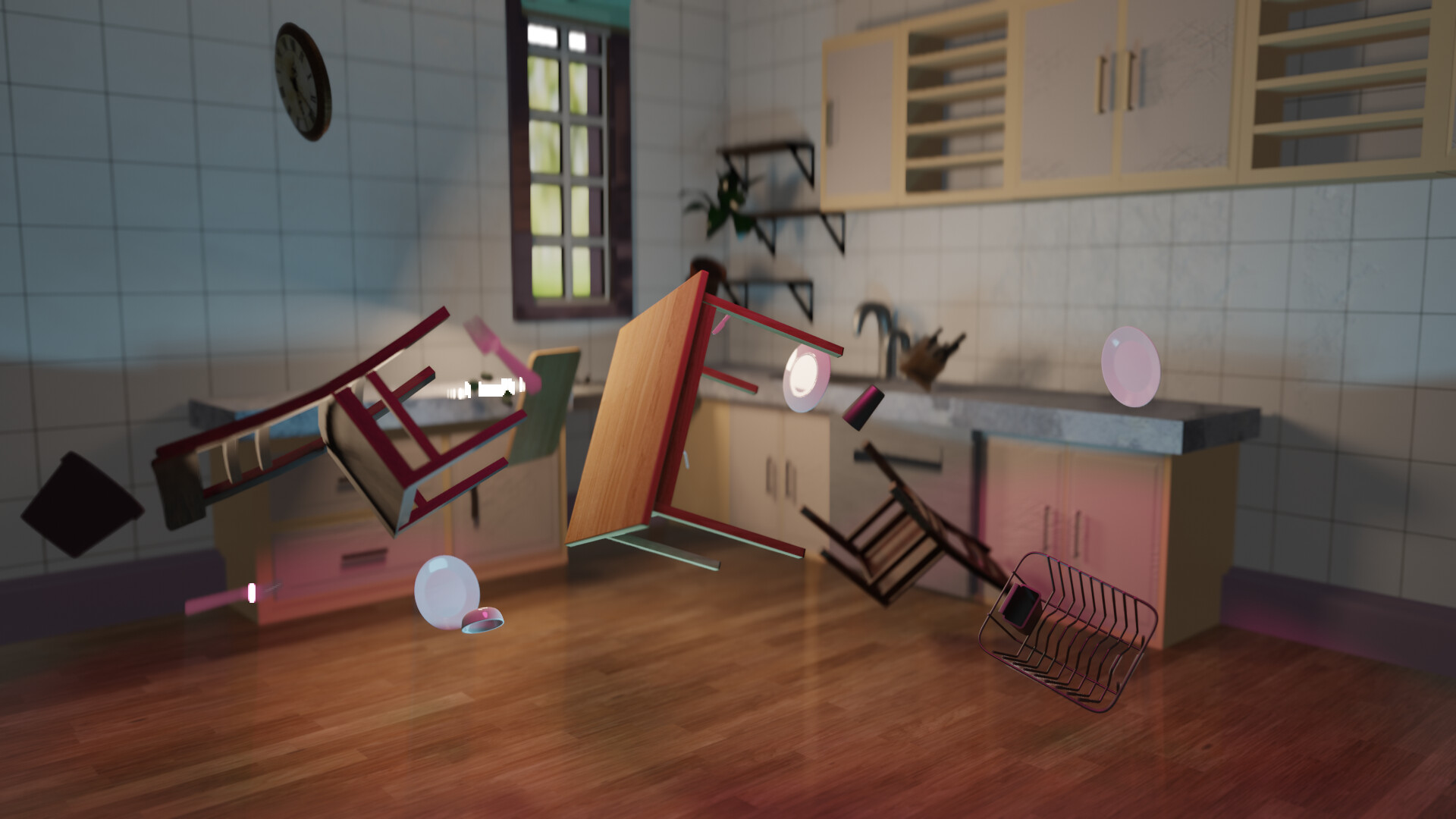 ArtStation - Kitchen without gravity