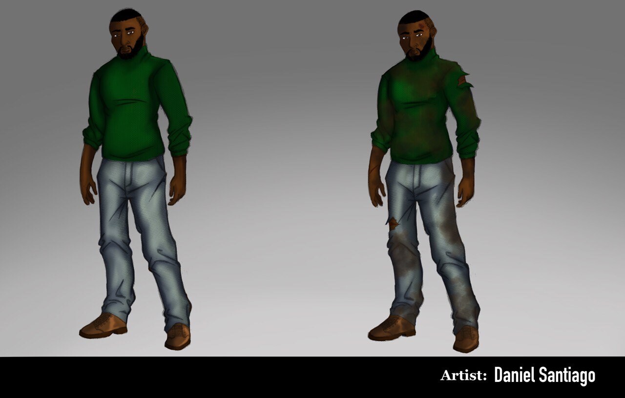 ArtStation - Action adventure character concept