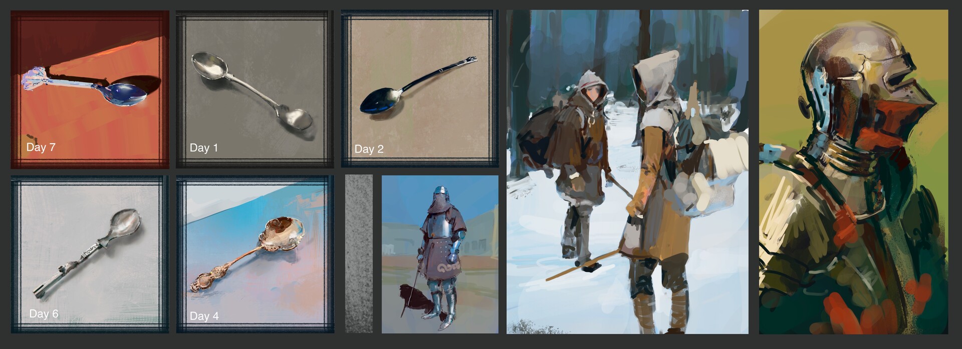 logan cook - Painting Studies