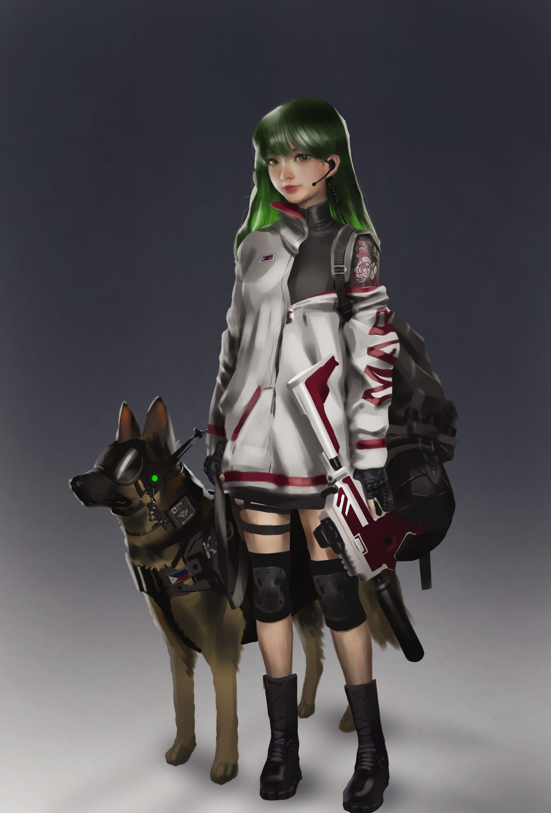 ArtStation - Recreating the one of yenba's OC, her name is Maria from ...