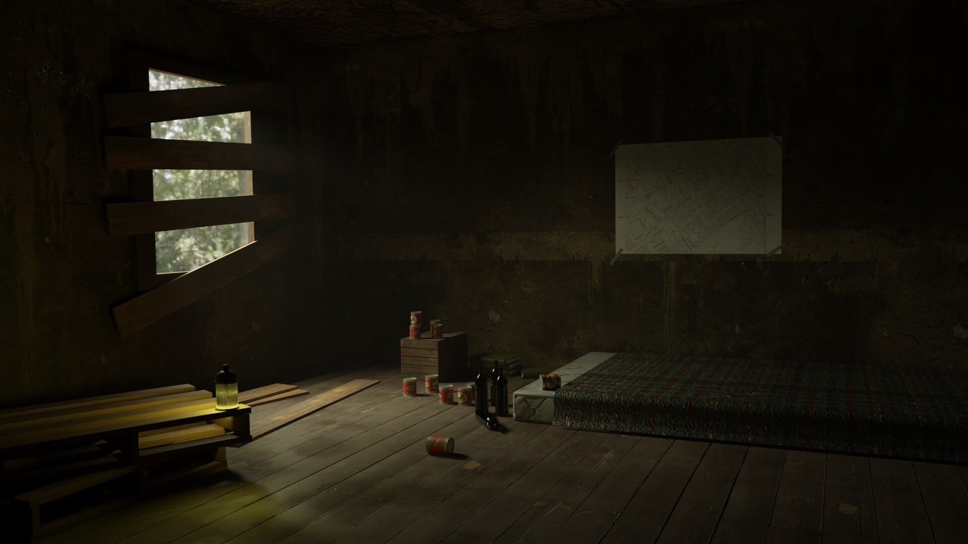 ArtStation - Post apocalyptic safe house