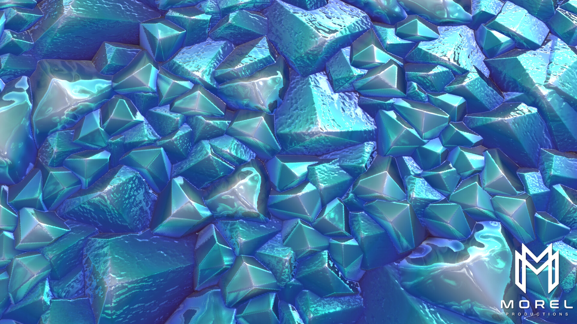 ArtStation - Ice Crystals - Substance Designer