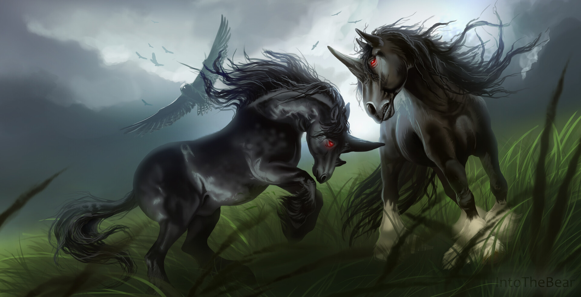 ArtStation - Fighting Unicorns