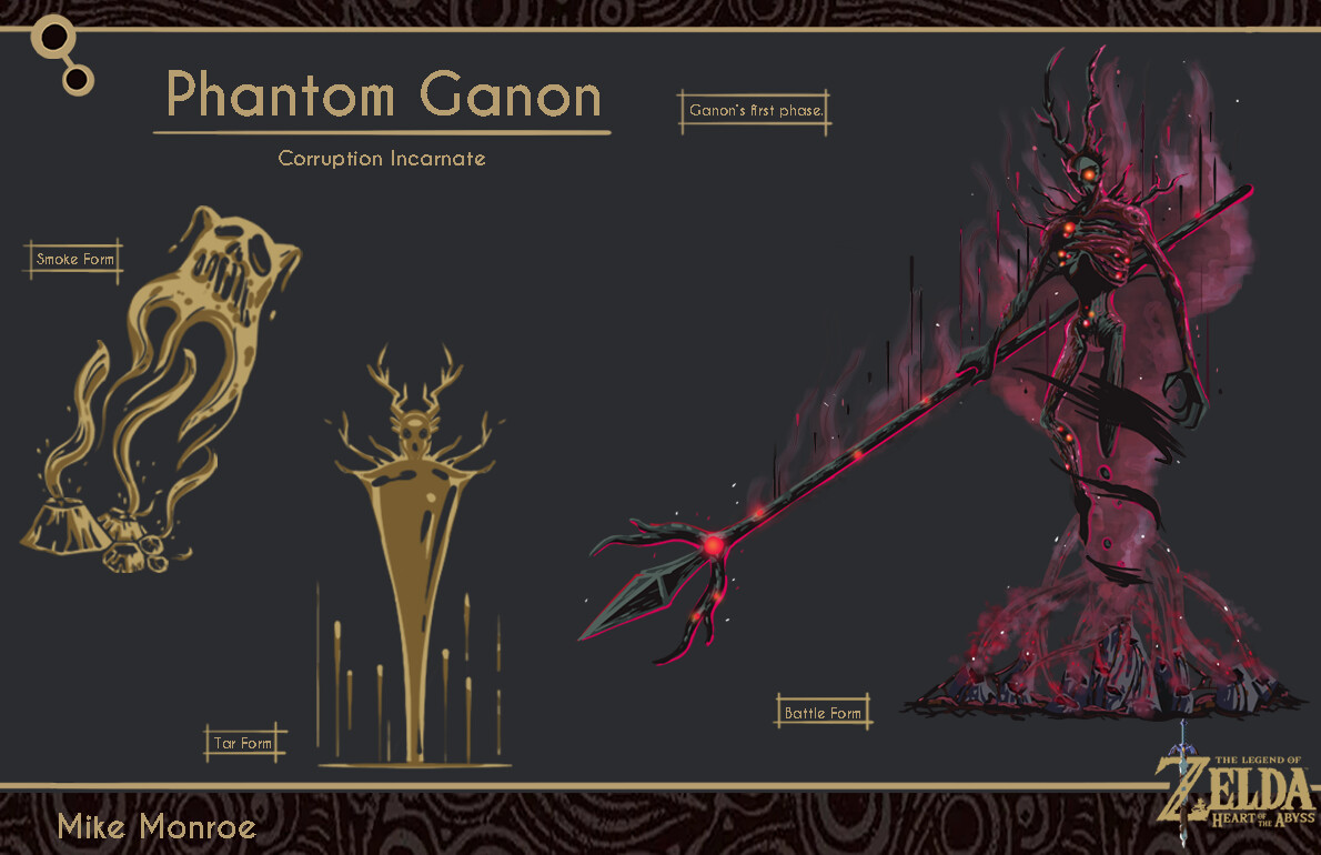 Michael Monroe - Breath of The Wild: Heart of The Abyss (Props & NPCs)