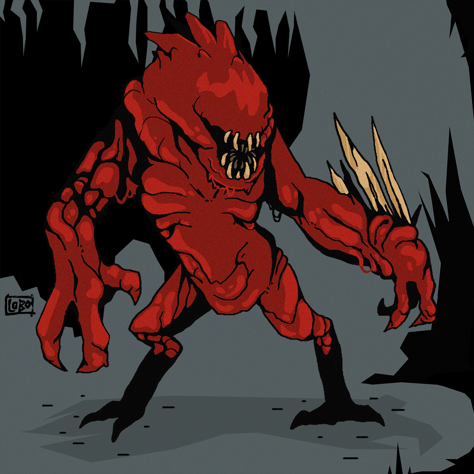 ArtStation - Flesh Beast