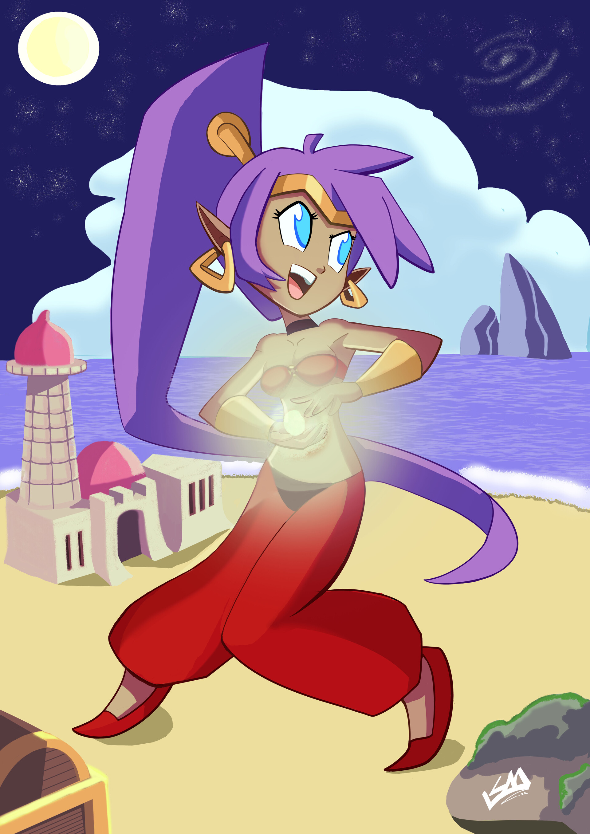 ArtStation - I Dream of Shantae!