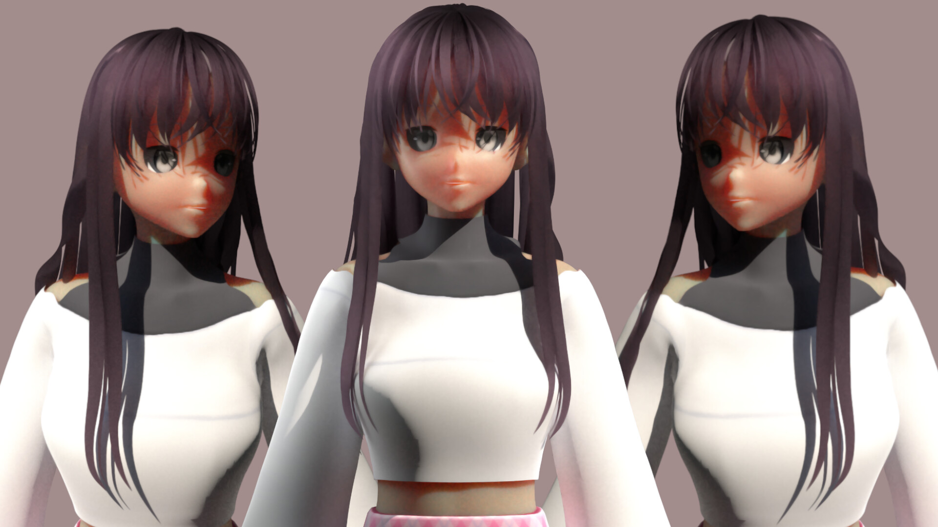 ArtStation - 3D_Anime character