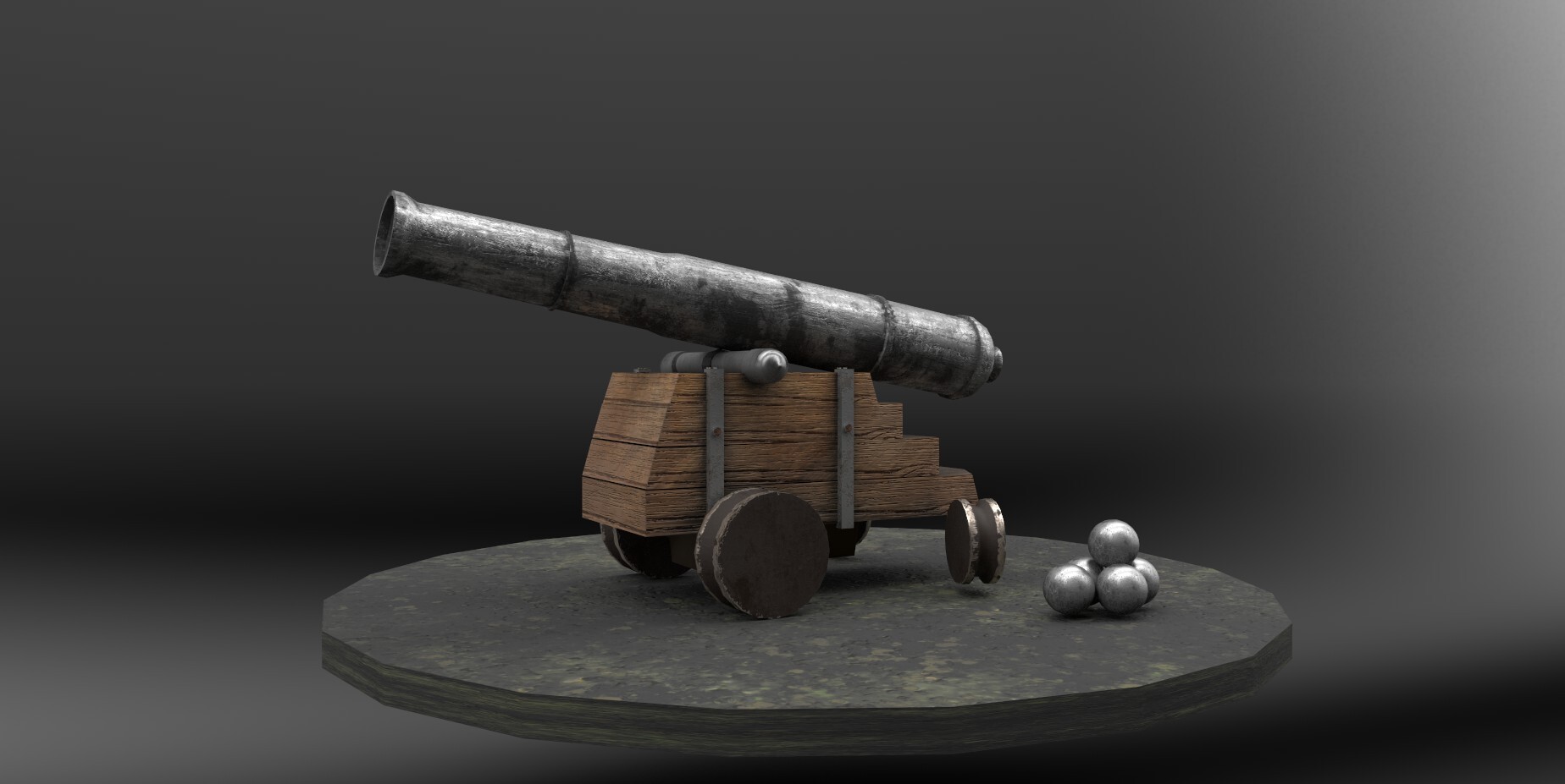 ArtStation - 3D cannon